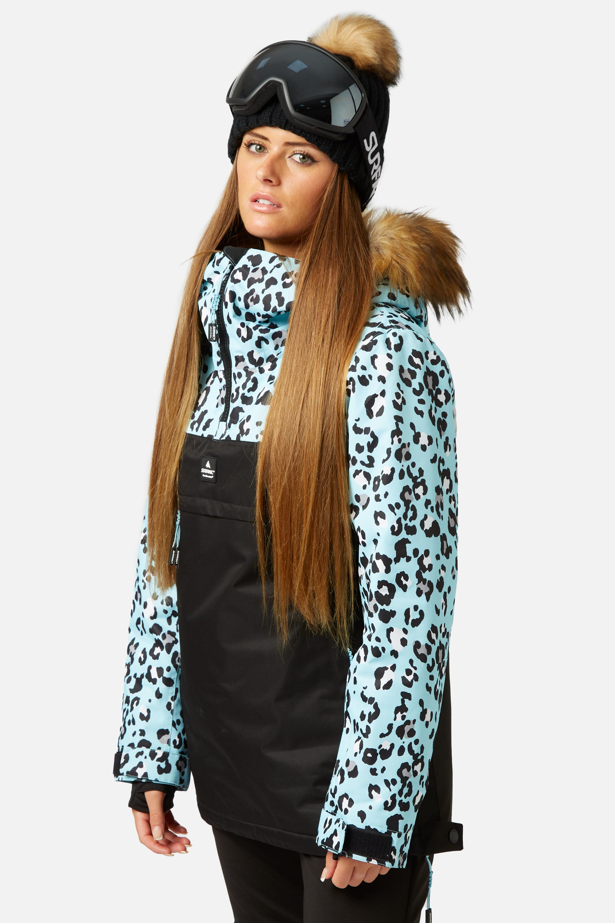 Riva Hypadri Ski Jacket Disco Leopard Sky