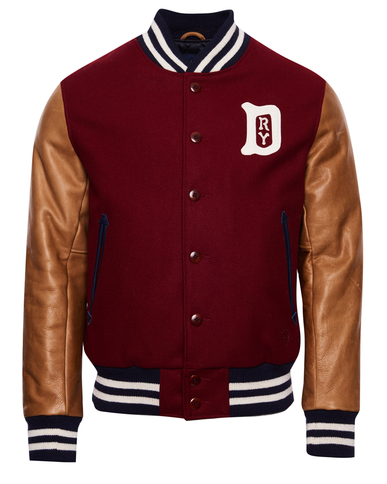 Superdry Limited Edition Dry Leather Varsity Jacket