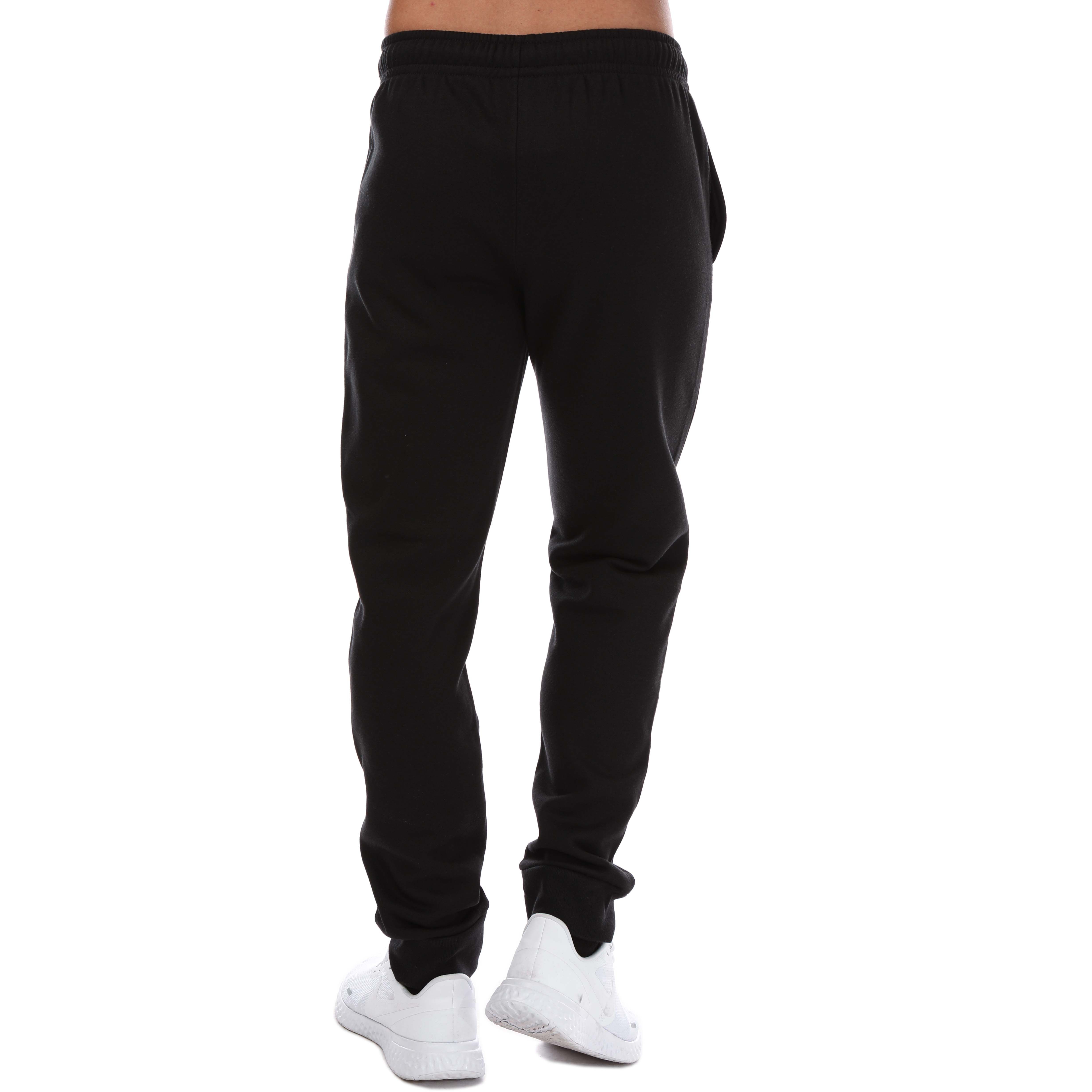 Champion joggingbroek met geribde enkelboorden voor heren, zwart