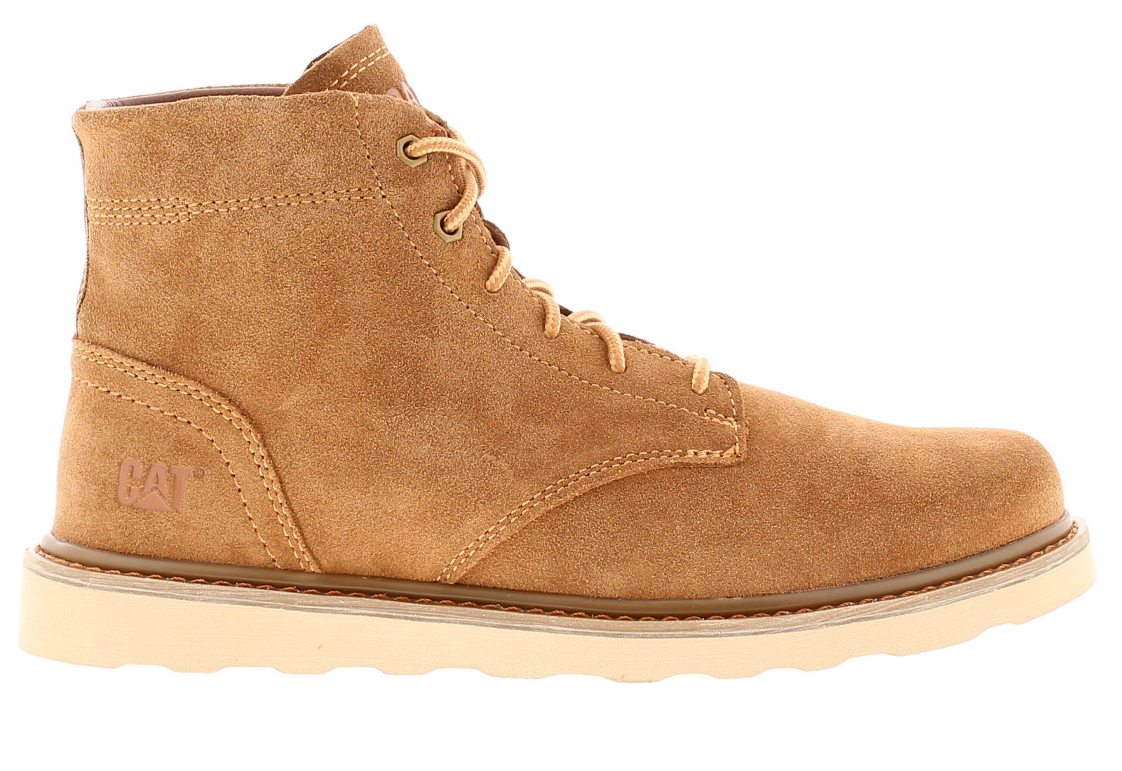 Caterpillar Mens Desert Boots Narrate Suede Leather Lace Up dashund