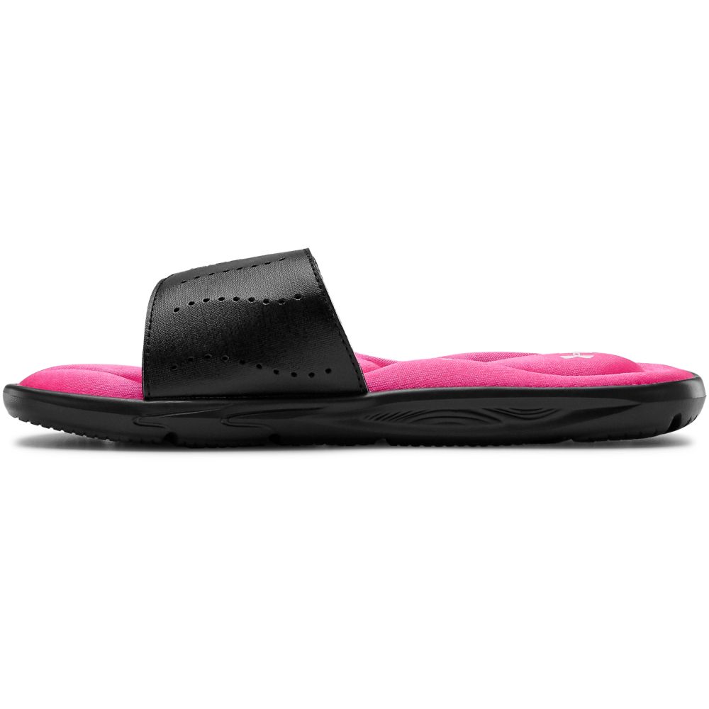 Women's Under Armour UA Ignite IX Slide Sandals in Black