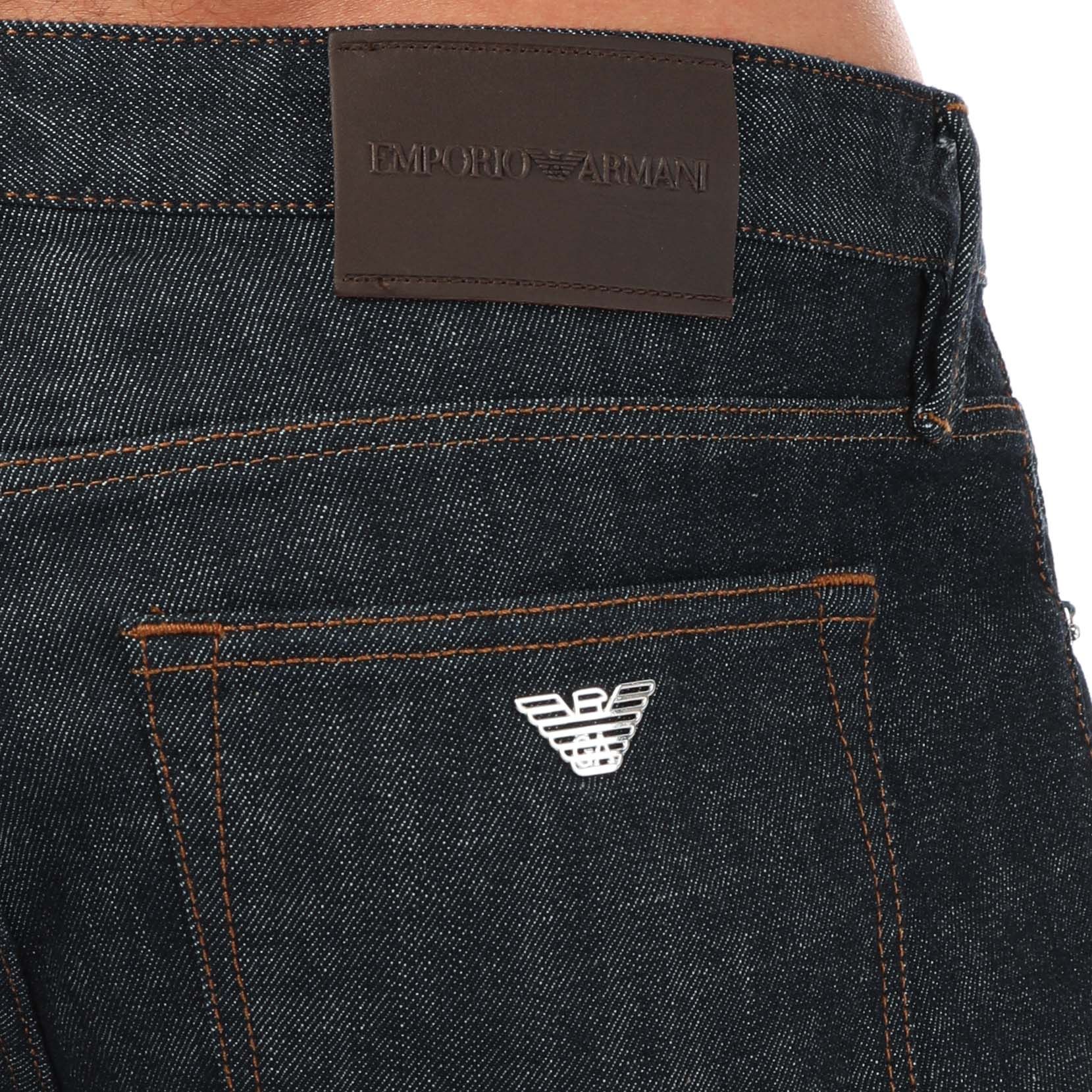 Men's Armani J75 Slim Fit Jeans in Denim