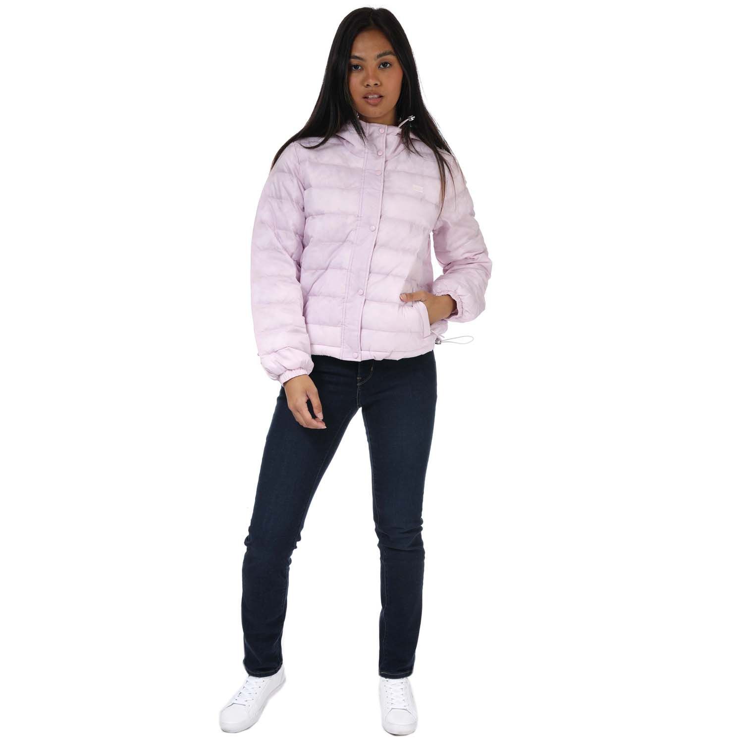 Women's Levis Edie Packable Jacket in Pink