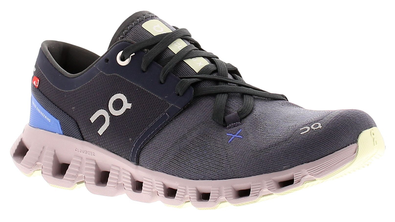 On Running Womens Trainers Running Cloud X Lace Up navy