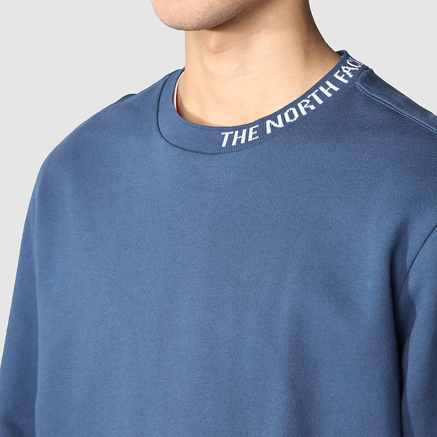 The North Face Men's Zumu Fleece Crew Neck Tracksuit, Shady Blue