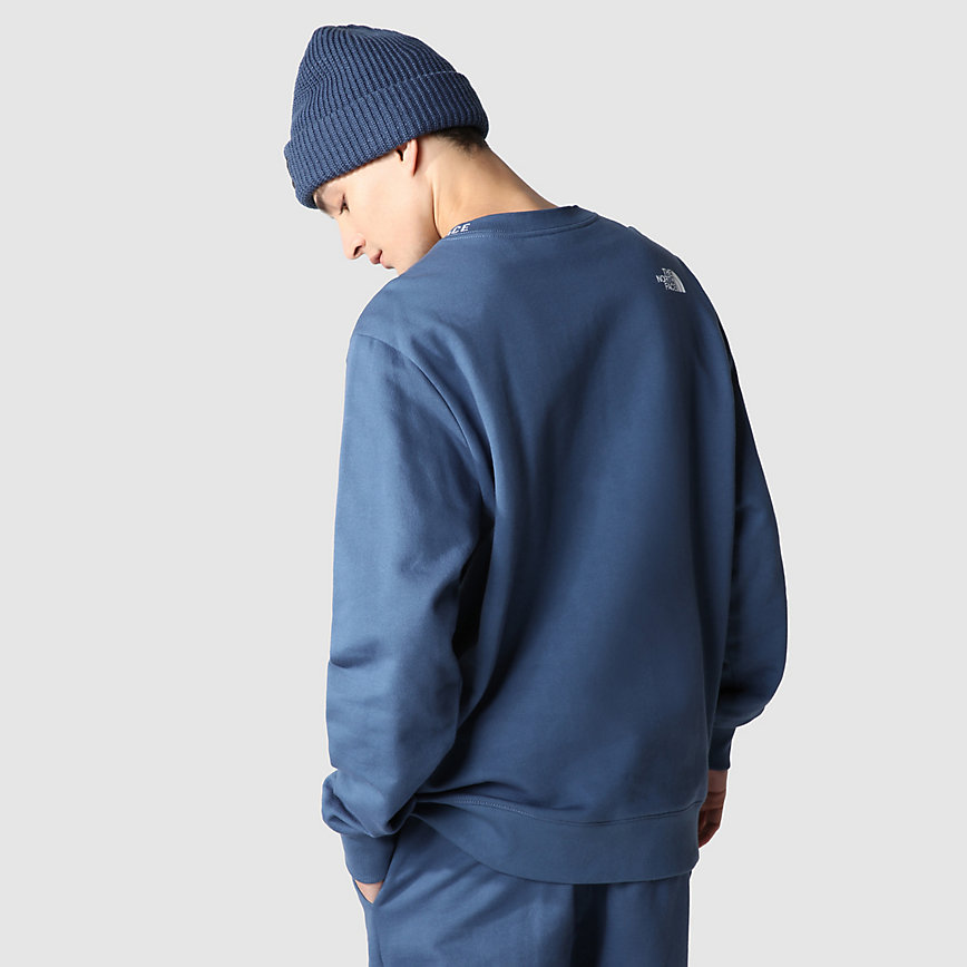 The North Face Men's Zumu Fleece Crew Neck Tracksuit, Shady Blue
