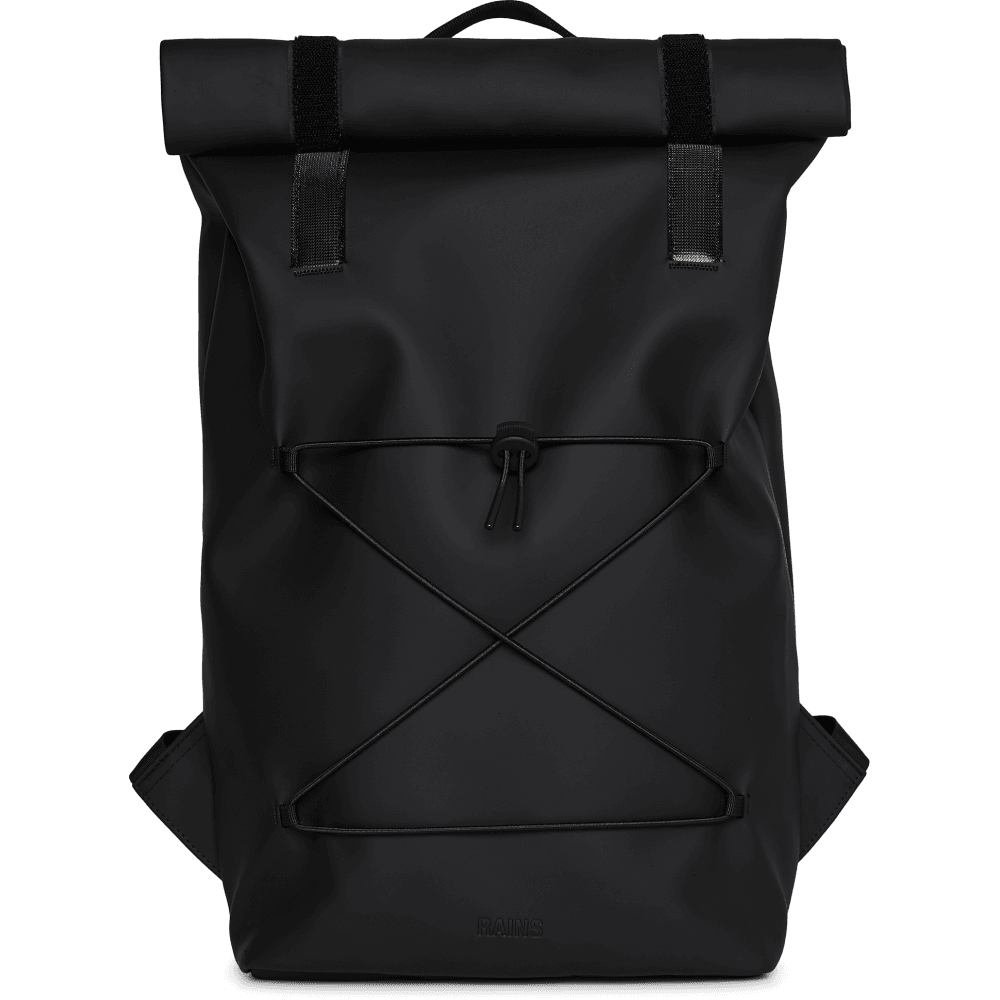 Rains Velcro Rolltop Backpack