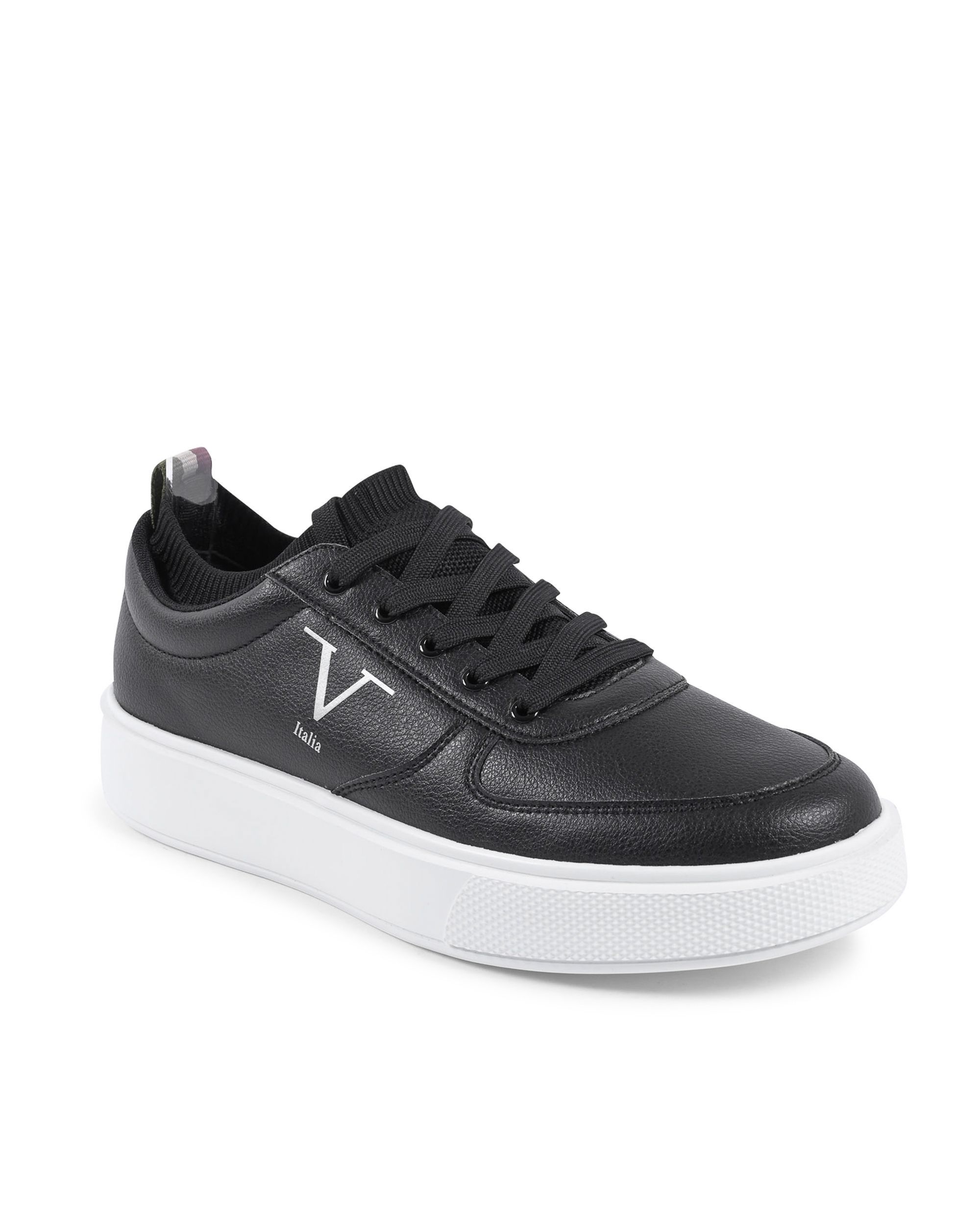V Italia Mens Sneaker SNK 002 M Black