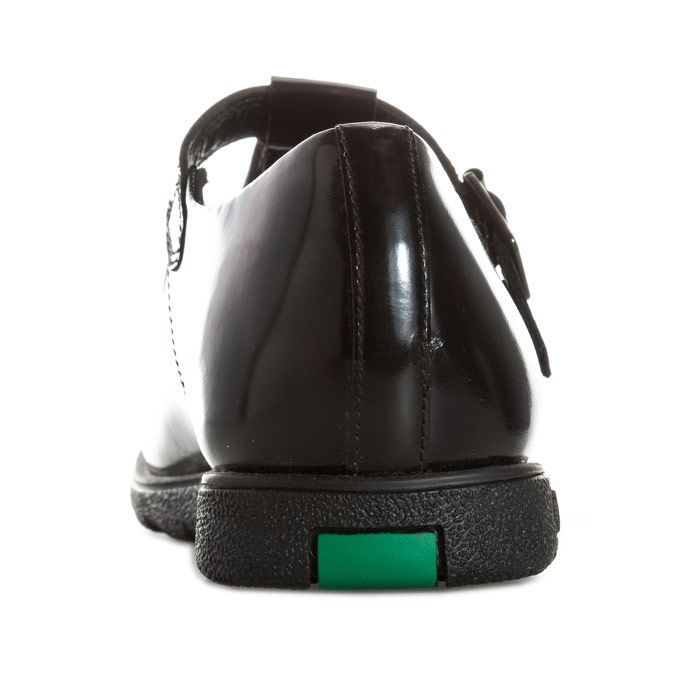 Women's Kickers Fragma T Patent Shoes in Black