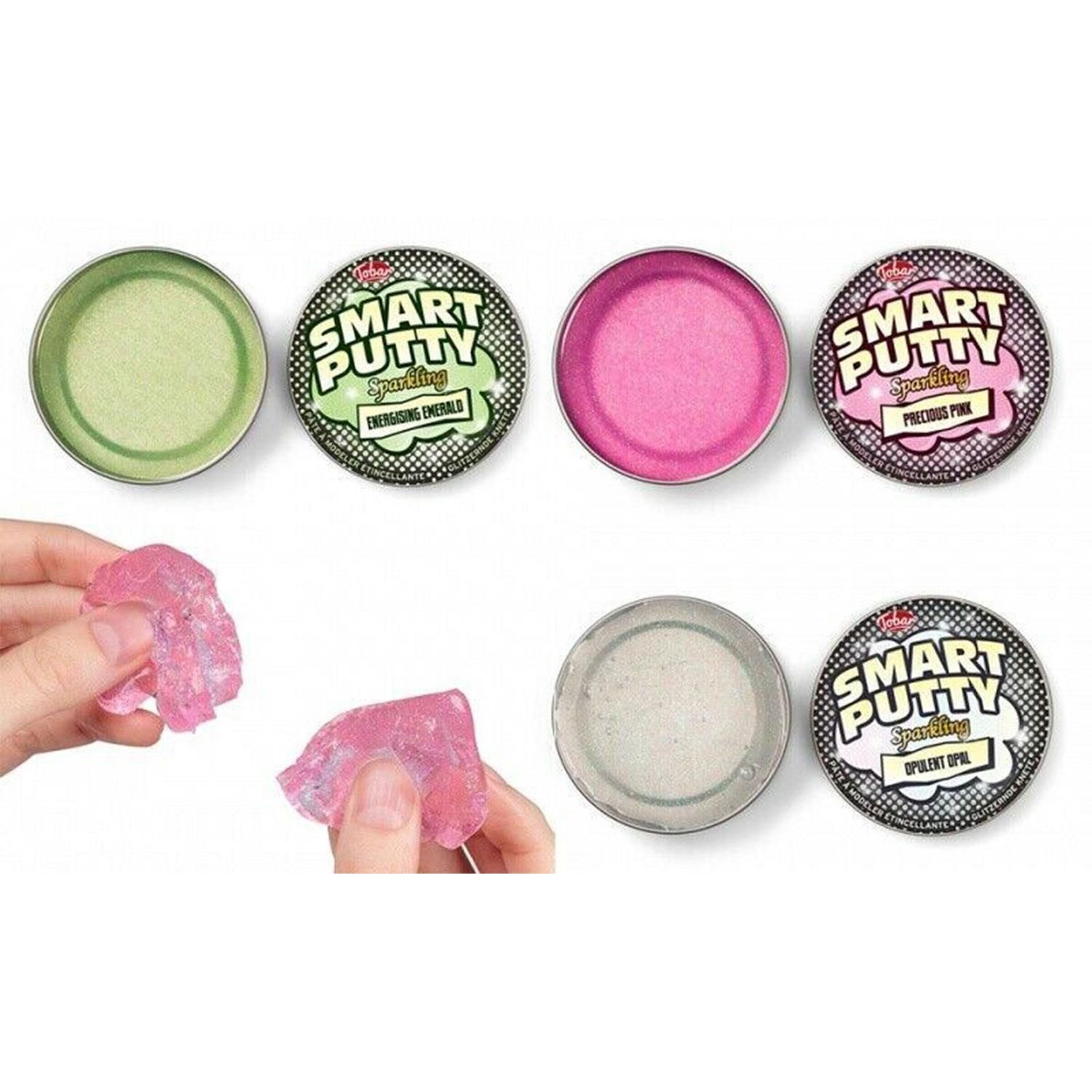 Tobar Sparkling Smart Putty, Assorted Colours