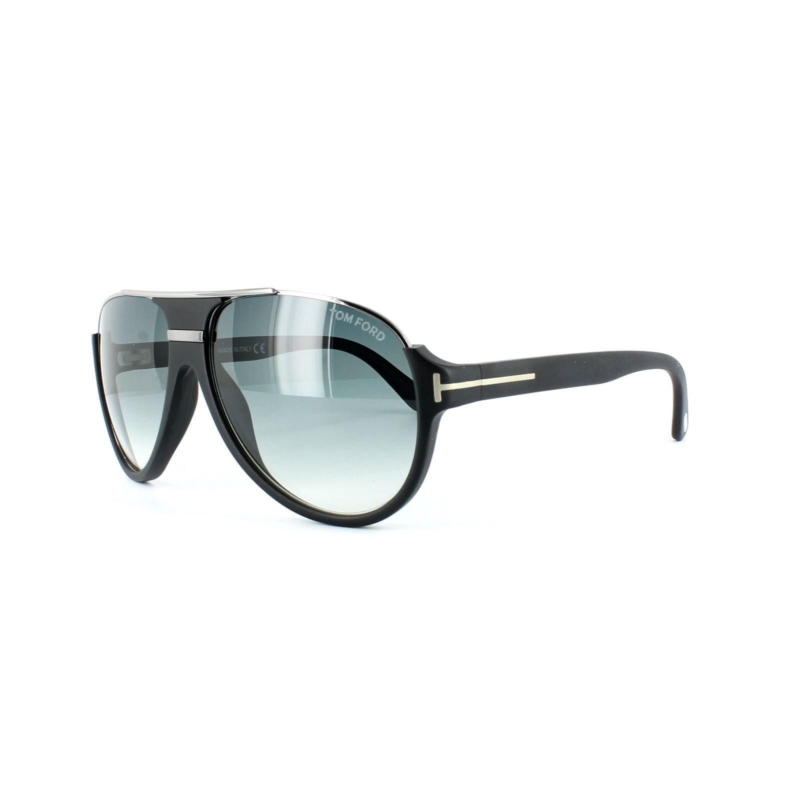 Tom Ford Sunglasses 0334 Dimitry 02w Matt Black Blue Grey Gradient
