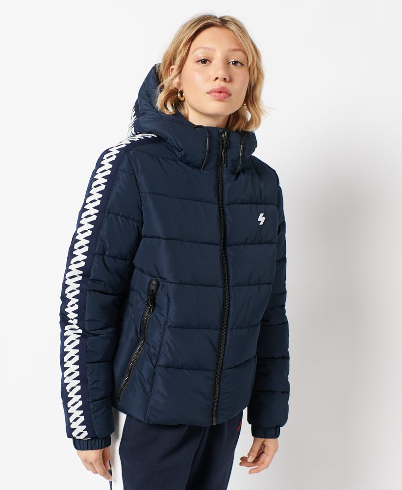 Superdry Code Logo Tape Spirit Puffer Jacket