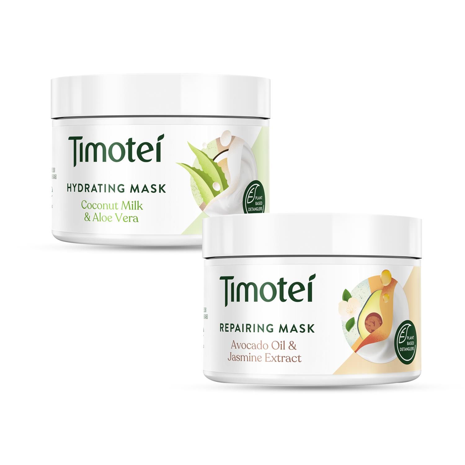 Timotei Hydrating and Repairing Mask for Dry and Damaged Hair, 300ml