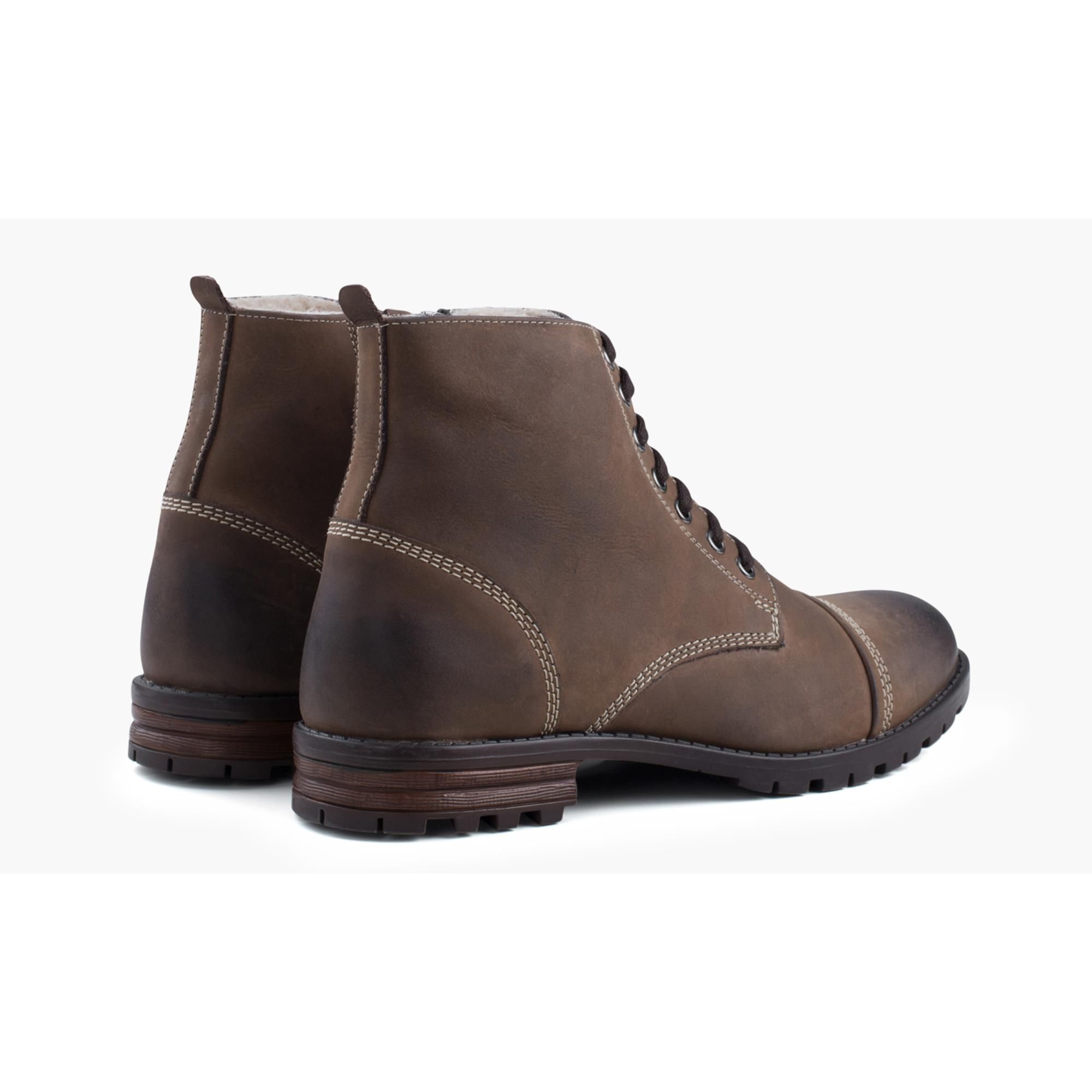 Redfoot Decker Brown Leather Fashion Work Boot