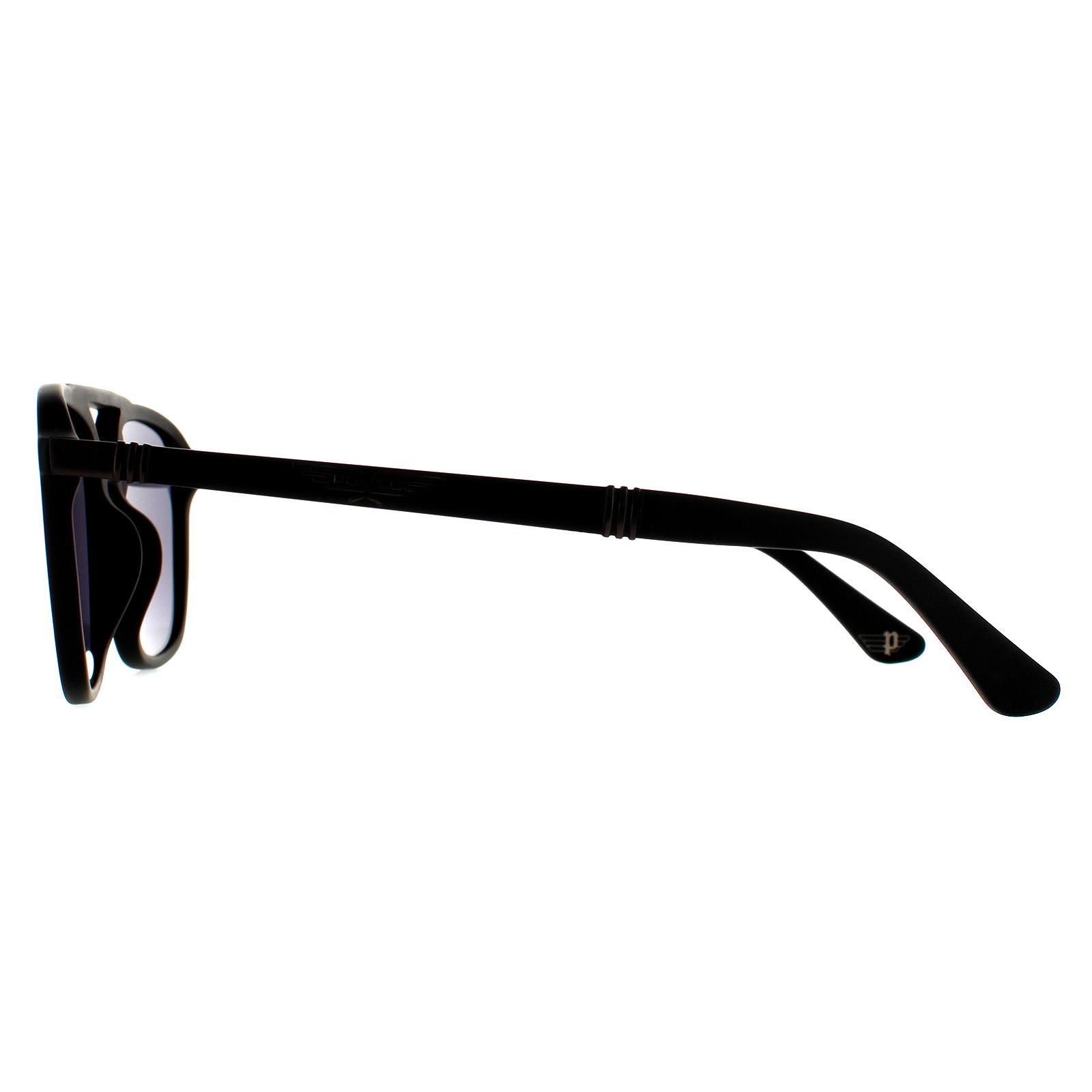 Police Aviator Unisex Matte Black Grey 90041091