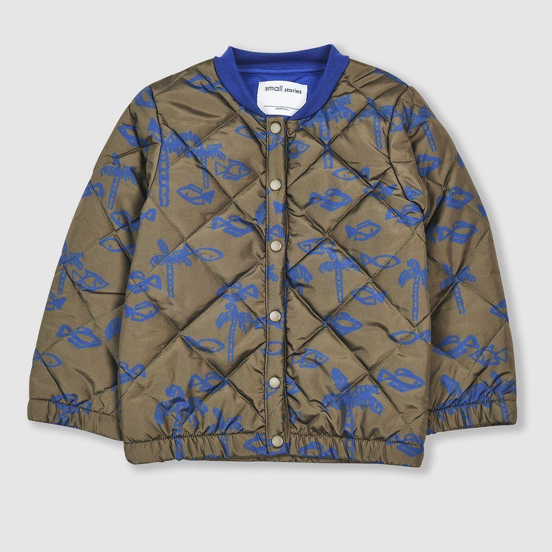 Fish Print Jacket
