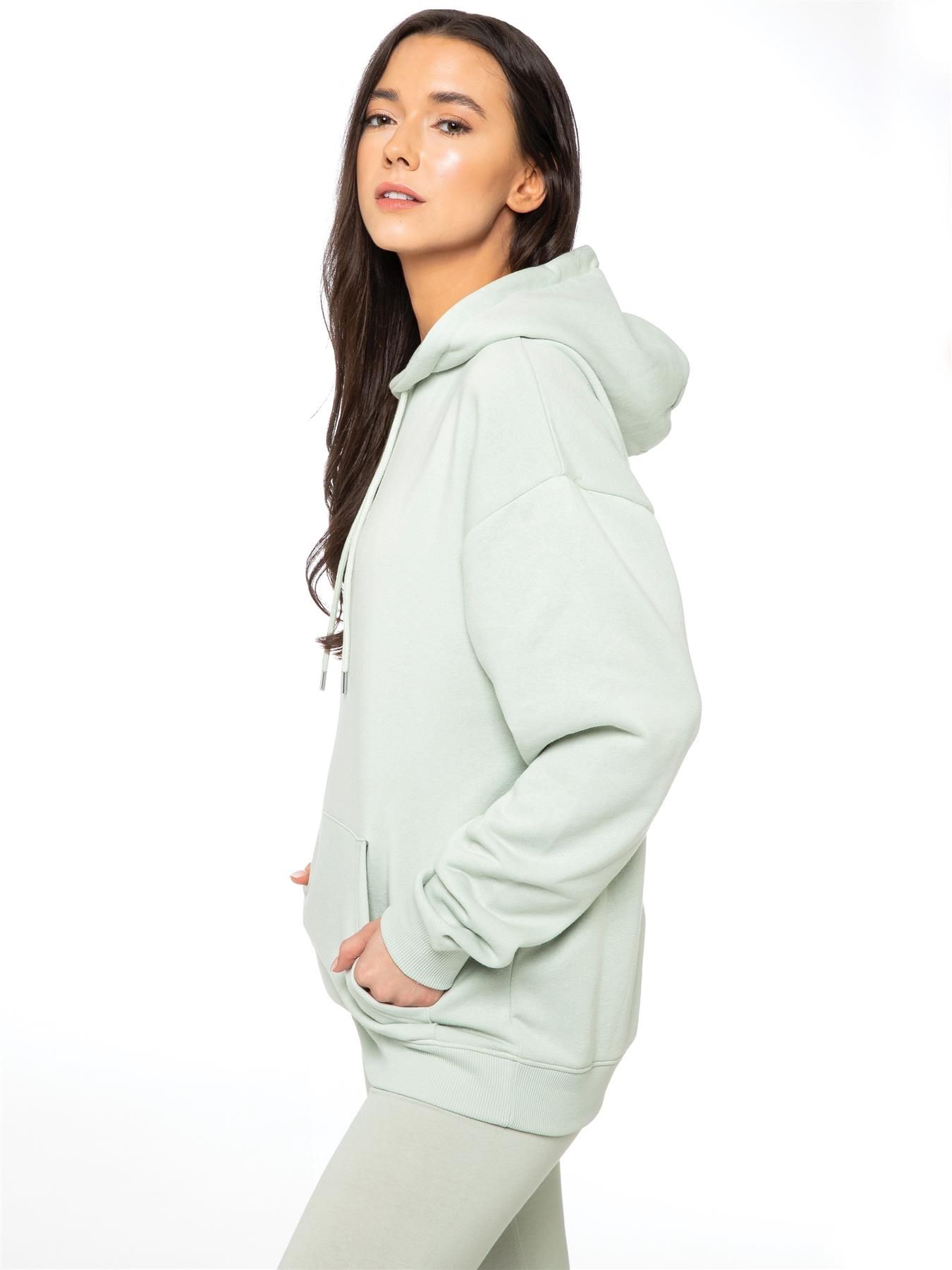 Enzo Ladies Oversized Essential Hoodie