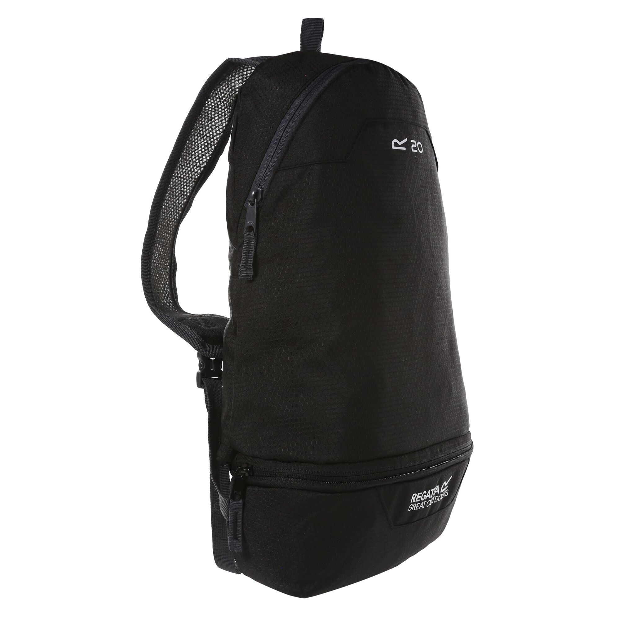 Regatta Packaway Hippack Backpack (Black)