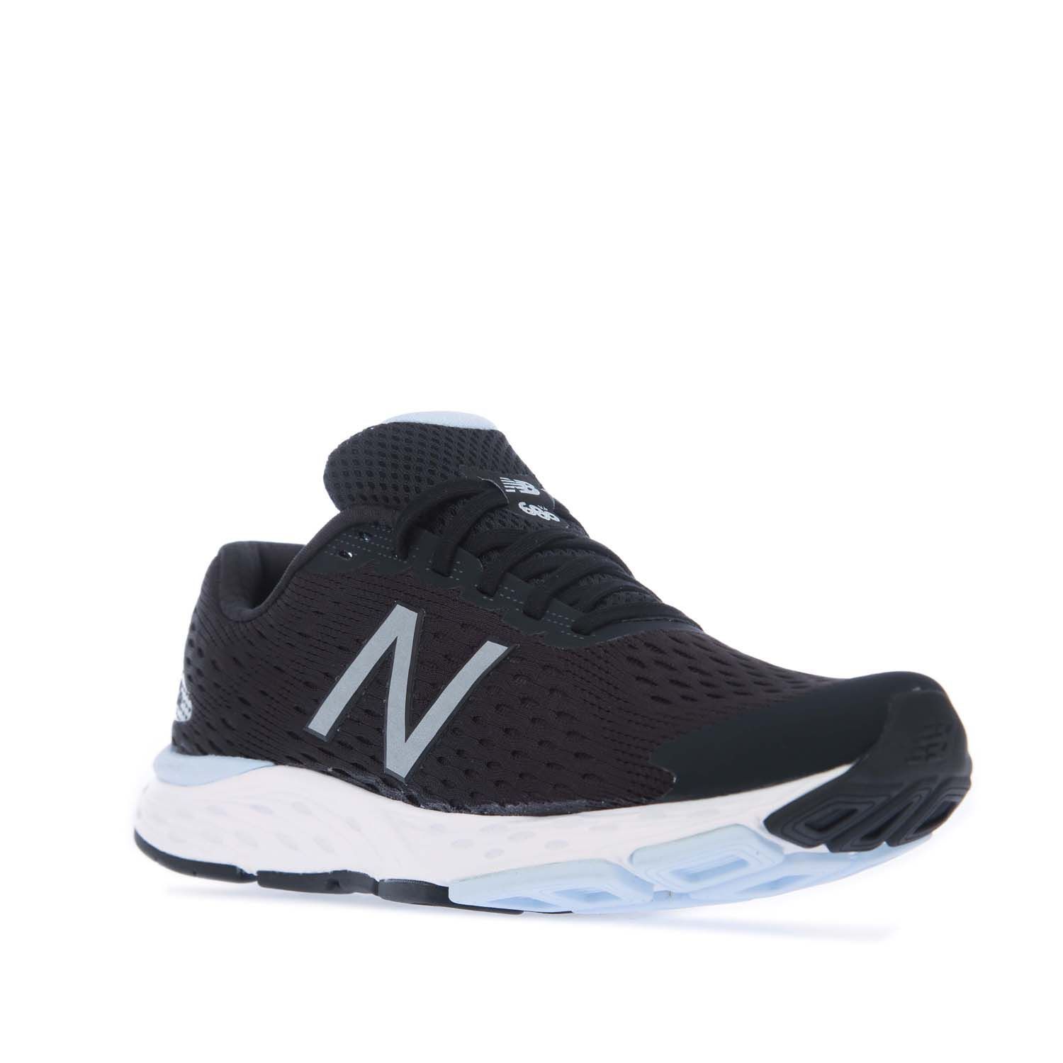 Women's New Balance 680v6 Running Shoes in Black