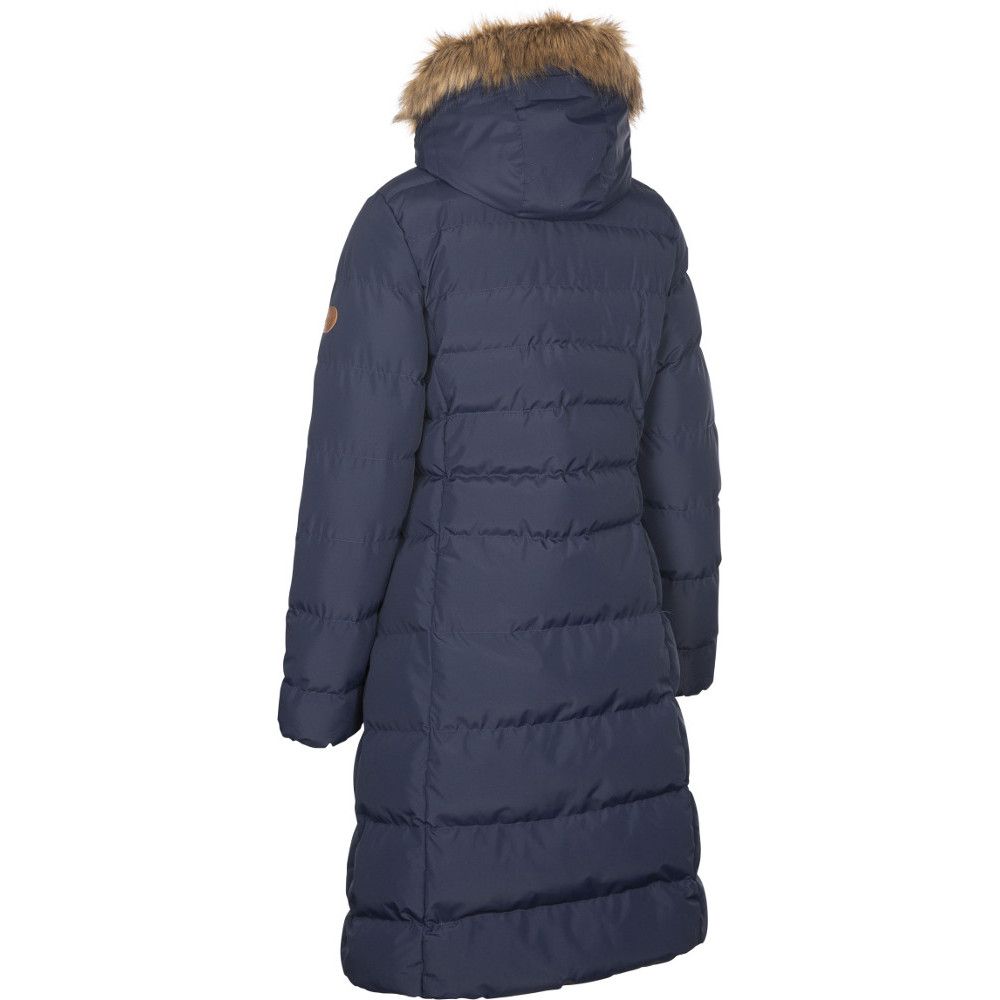 Trespass Womens Audrey Padded Longer Length Jacket Coat