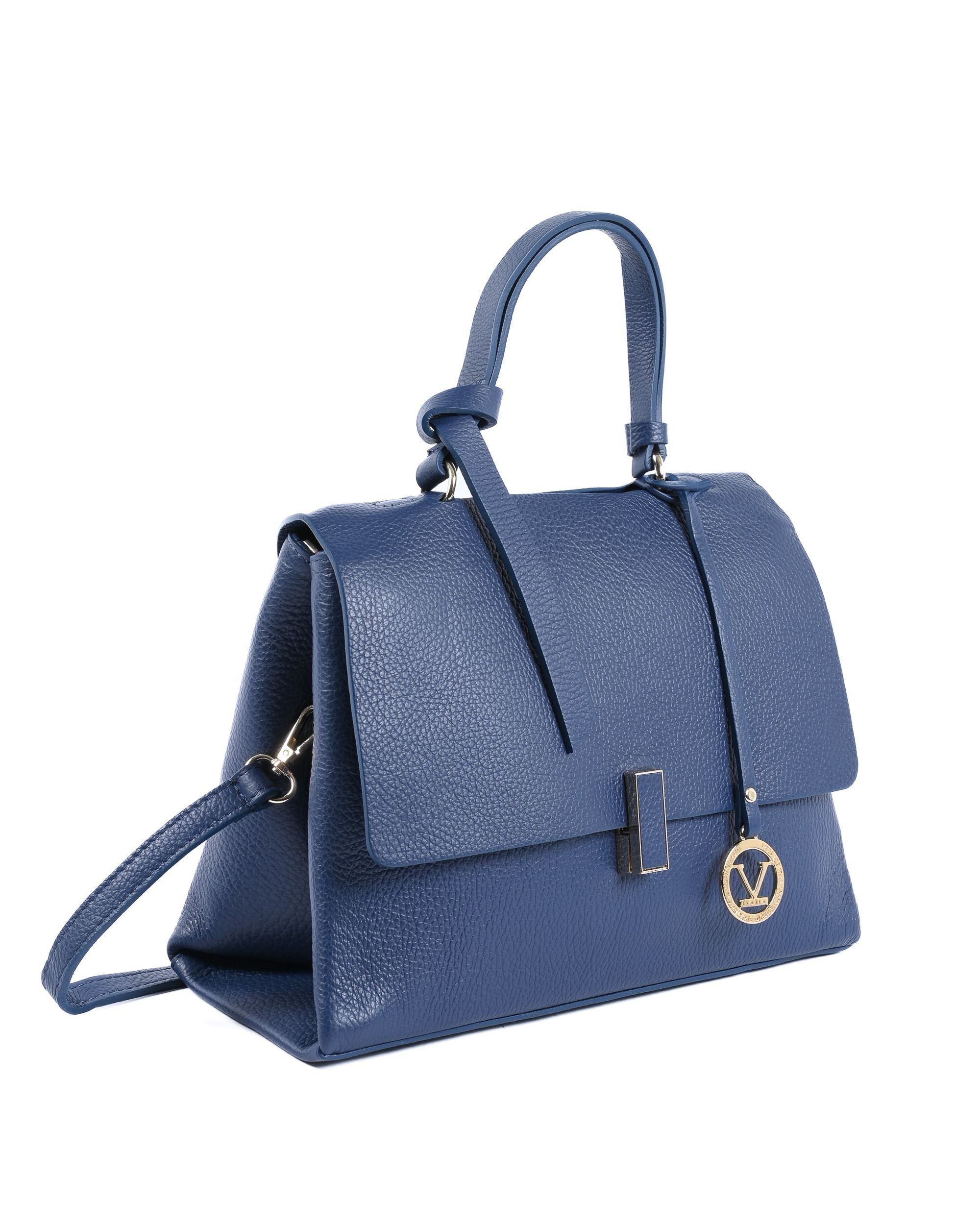 19V69 Italia Womens Handbag 10520 Dollaro Blue Jeans