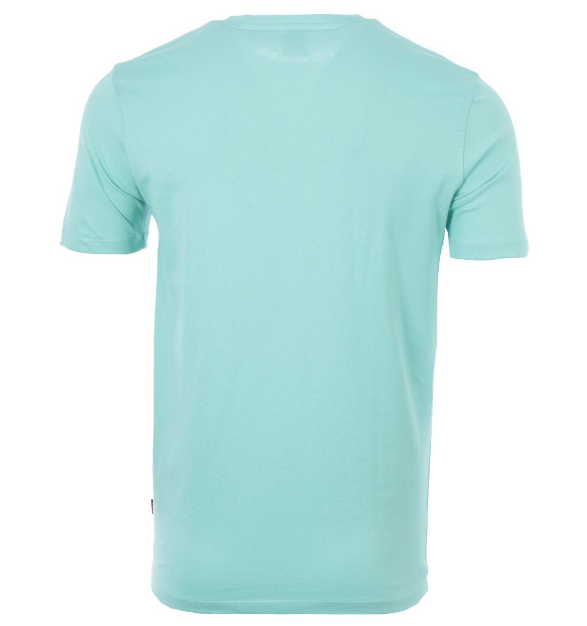 BOSS Tales Sustainable Logo Badge Relaxed Fit T-Shirt - Light Green