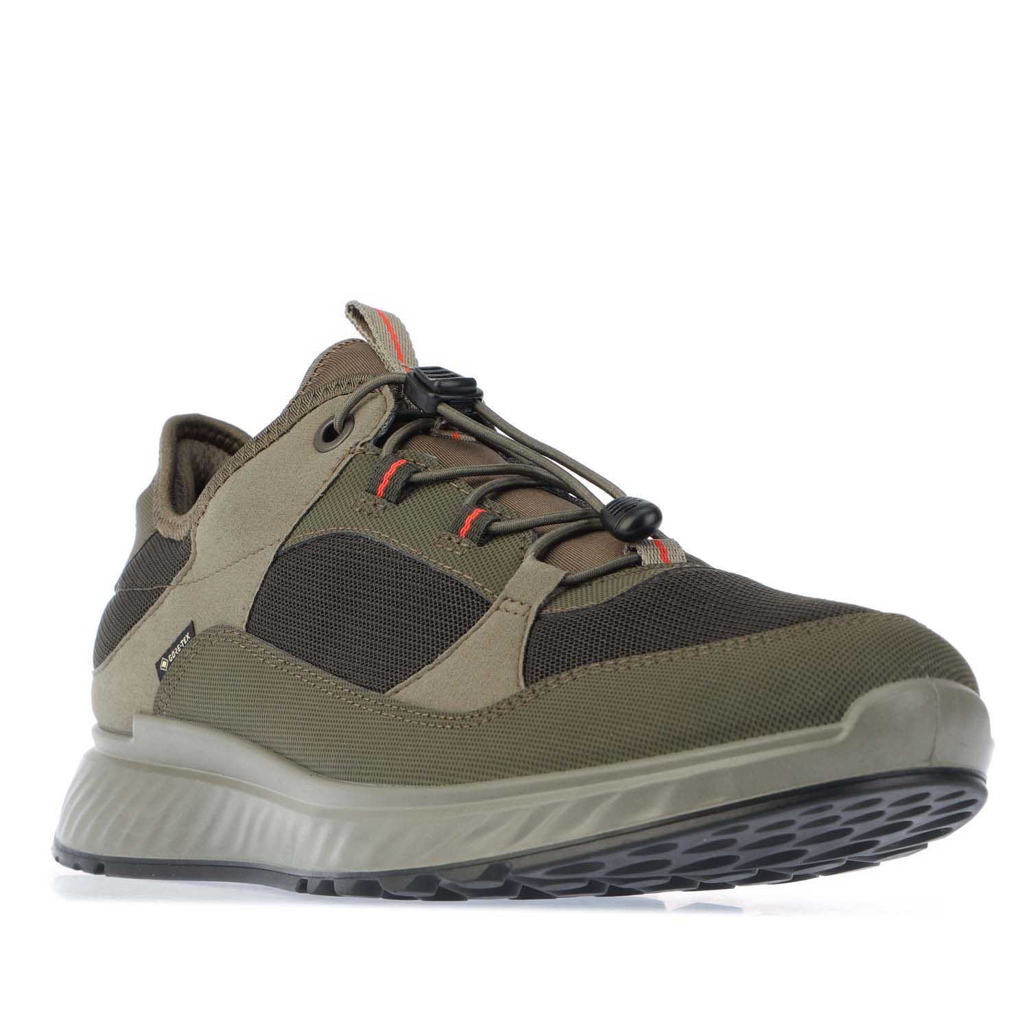 Men's ECCO Exostride M Gore-Tex Trainers in Green