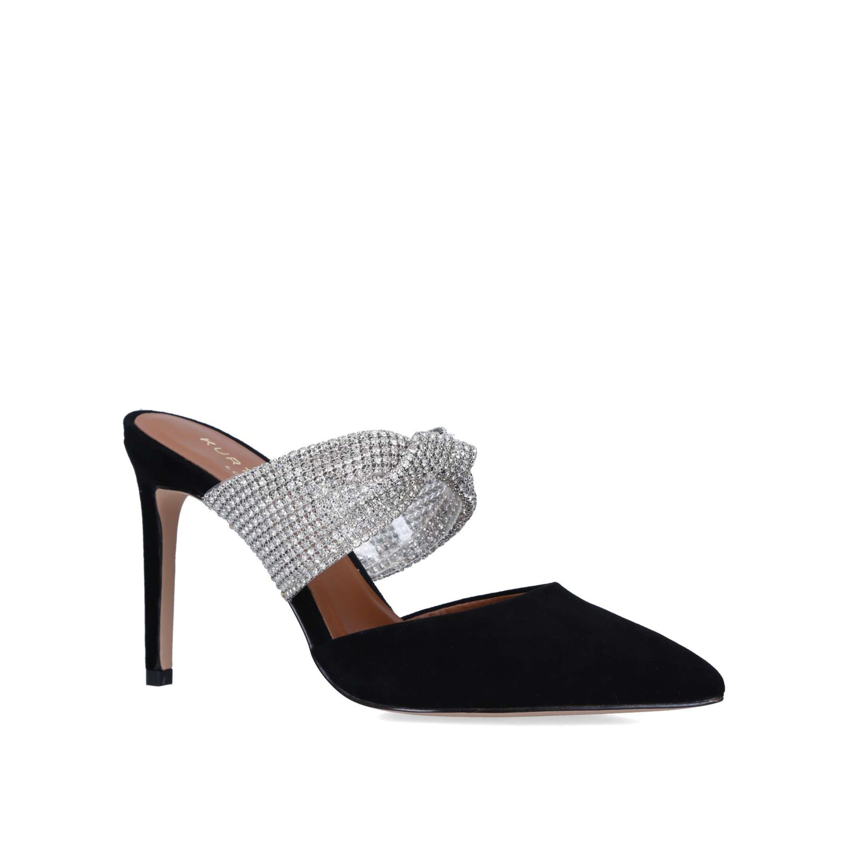 Kurt Geiger London Suede Kgl Molten Court Heels