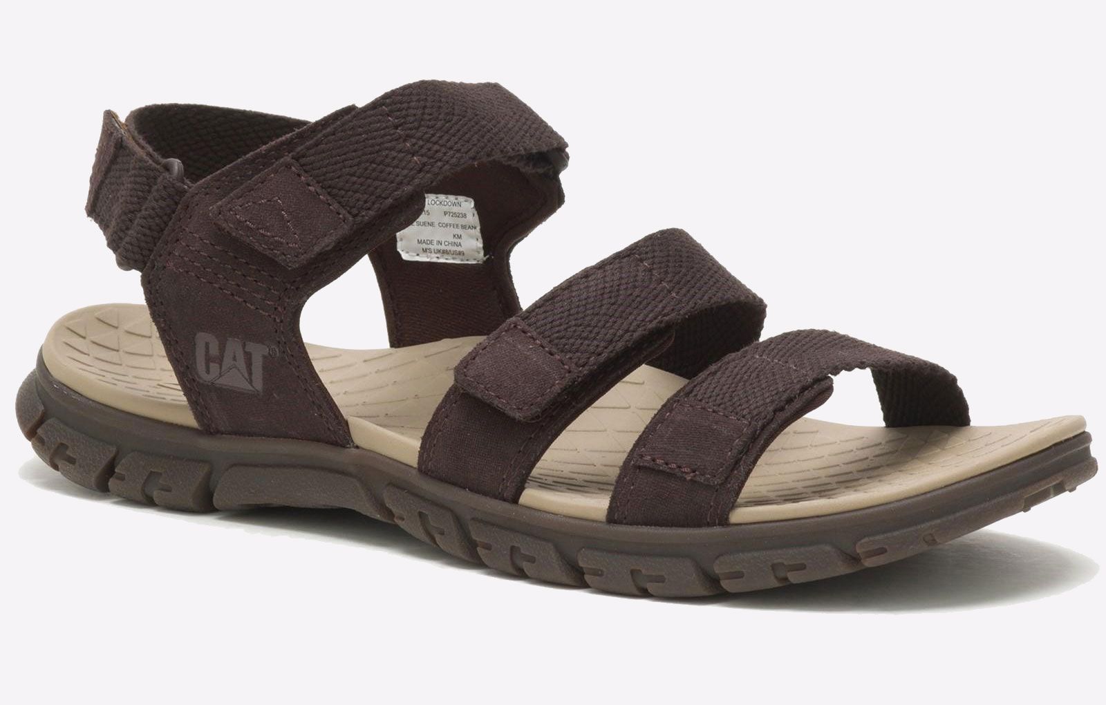 Caterpillar Apparatus Leather Mens Sandals
