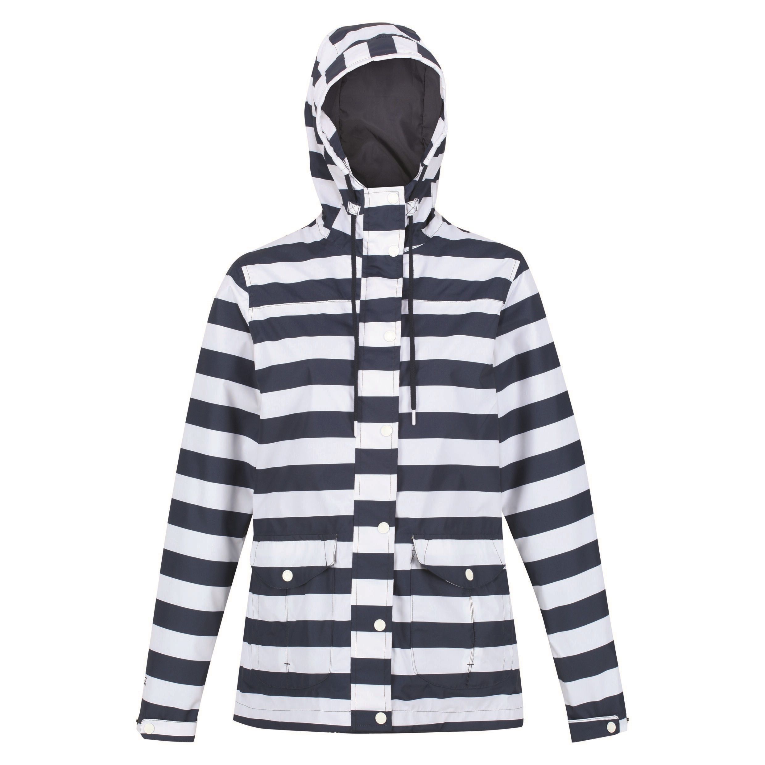 Regatta Womens/Ladies Bayarma Striped Lightweight Waterproof Jacket ...