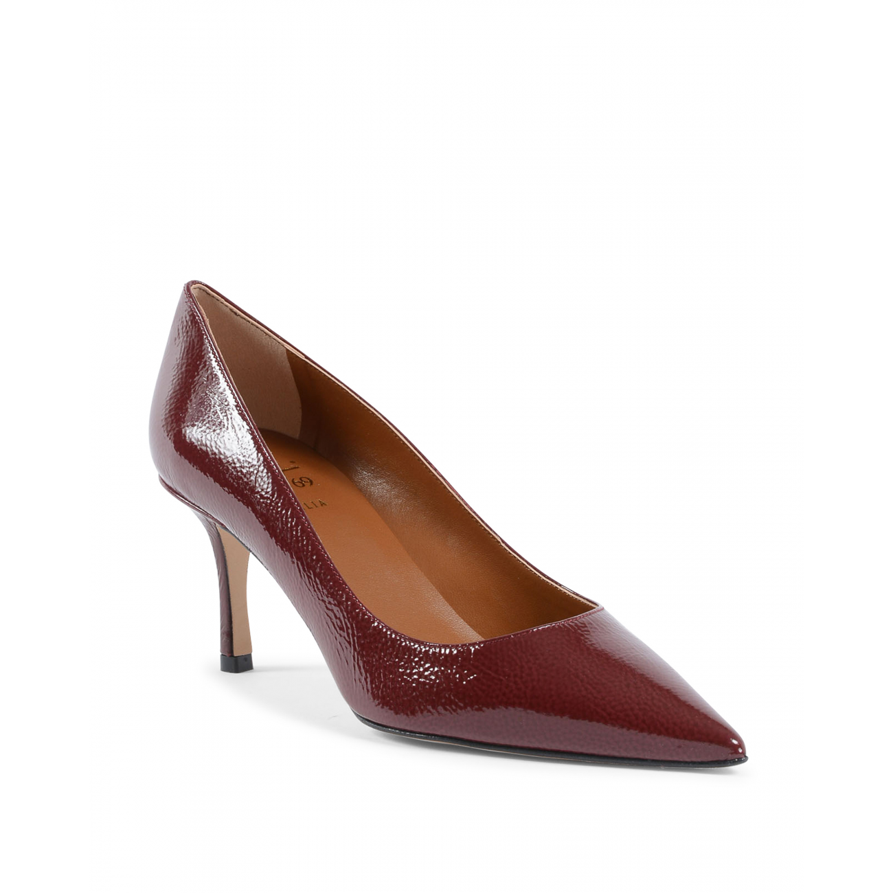 19V69 Italia Womens Pump Bordeaux INES65 CHERRY PATENT