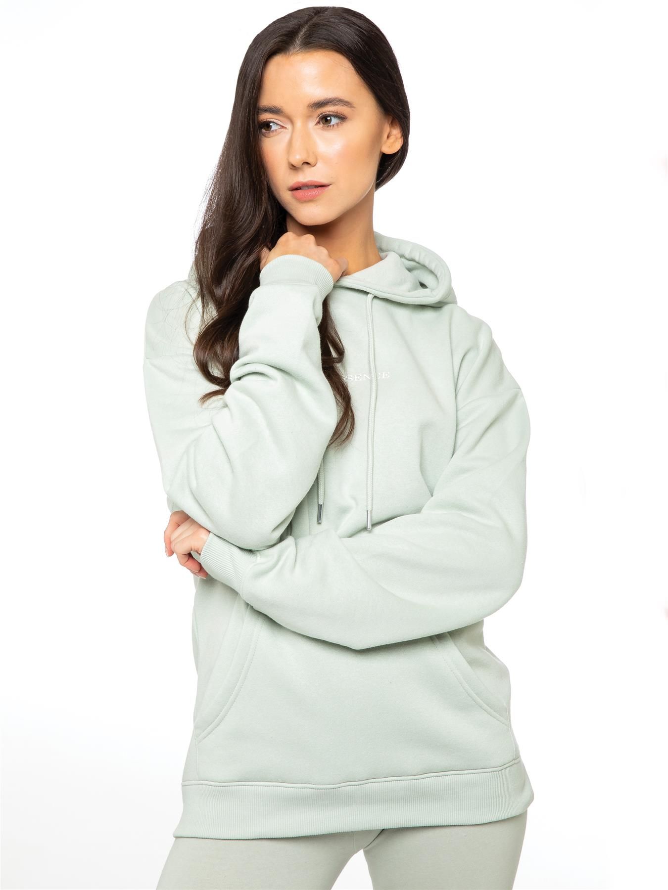 Enzo Ladies Oversized Essential Hoodie