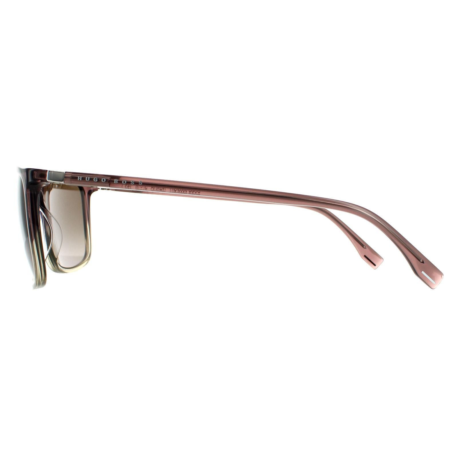 Hugo Boss Zonnenbril Boss 0665/S/It Nux Ha Brown Gray Brown Gradient