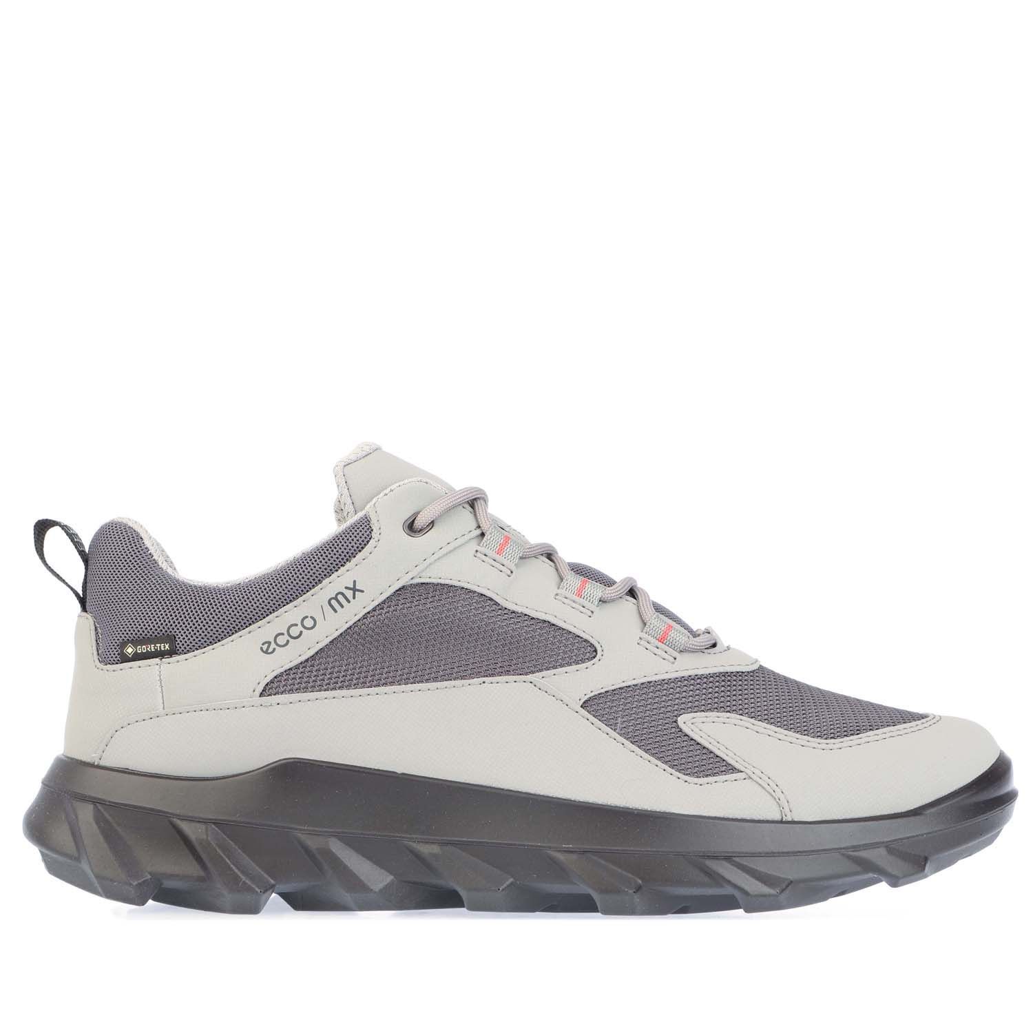 Men's ECCO MX M Gore-Tex Trainers in Grey