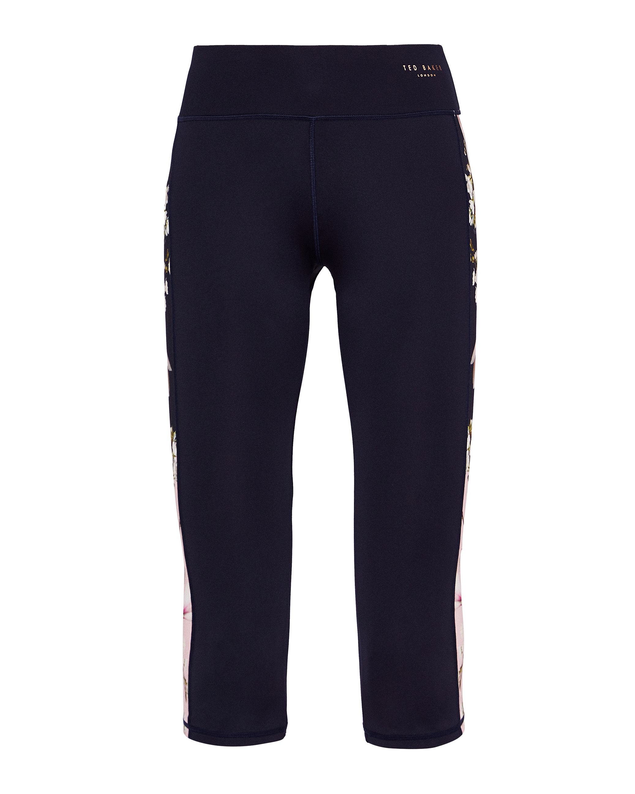 Ted Baker Kwuine Harmony Panel Cropped Legging in Navy