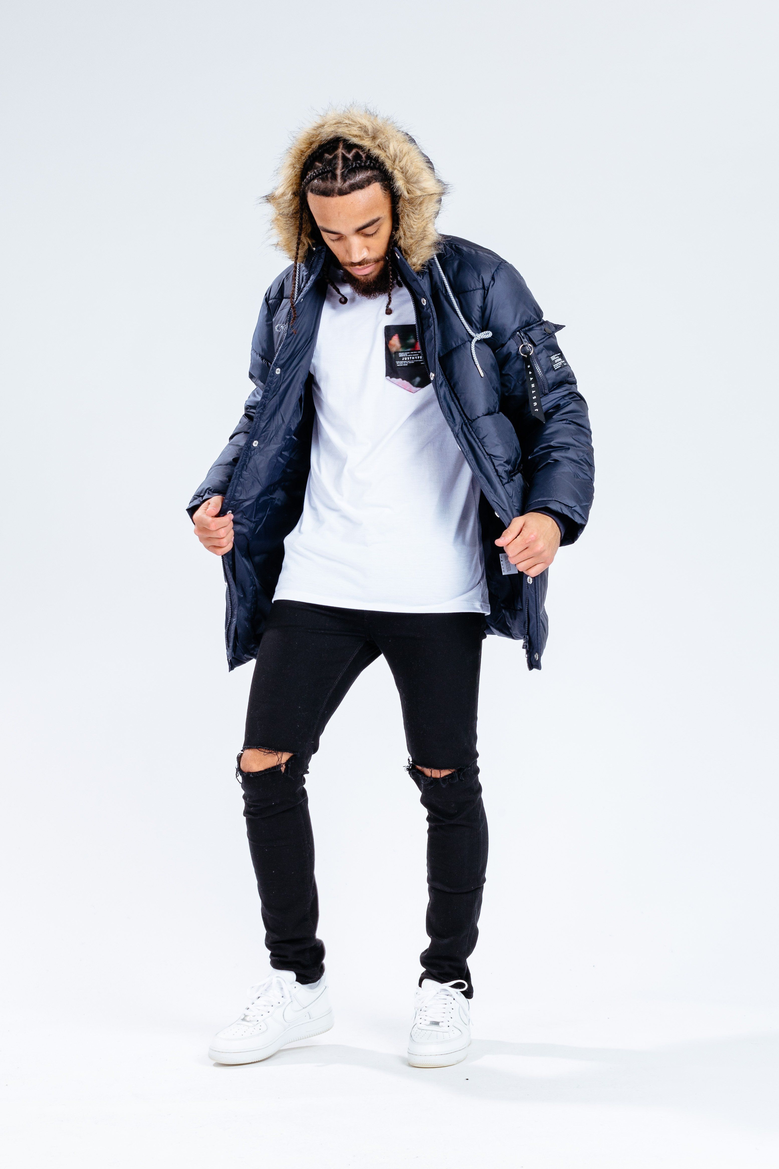 Hype Navy Explorer Men's Jacket