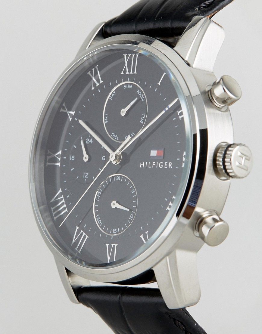 Tommy Hilfiger Kane Men's Black Watch 1791401