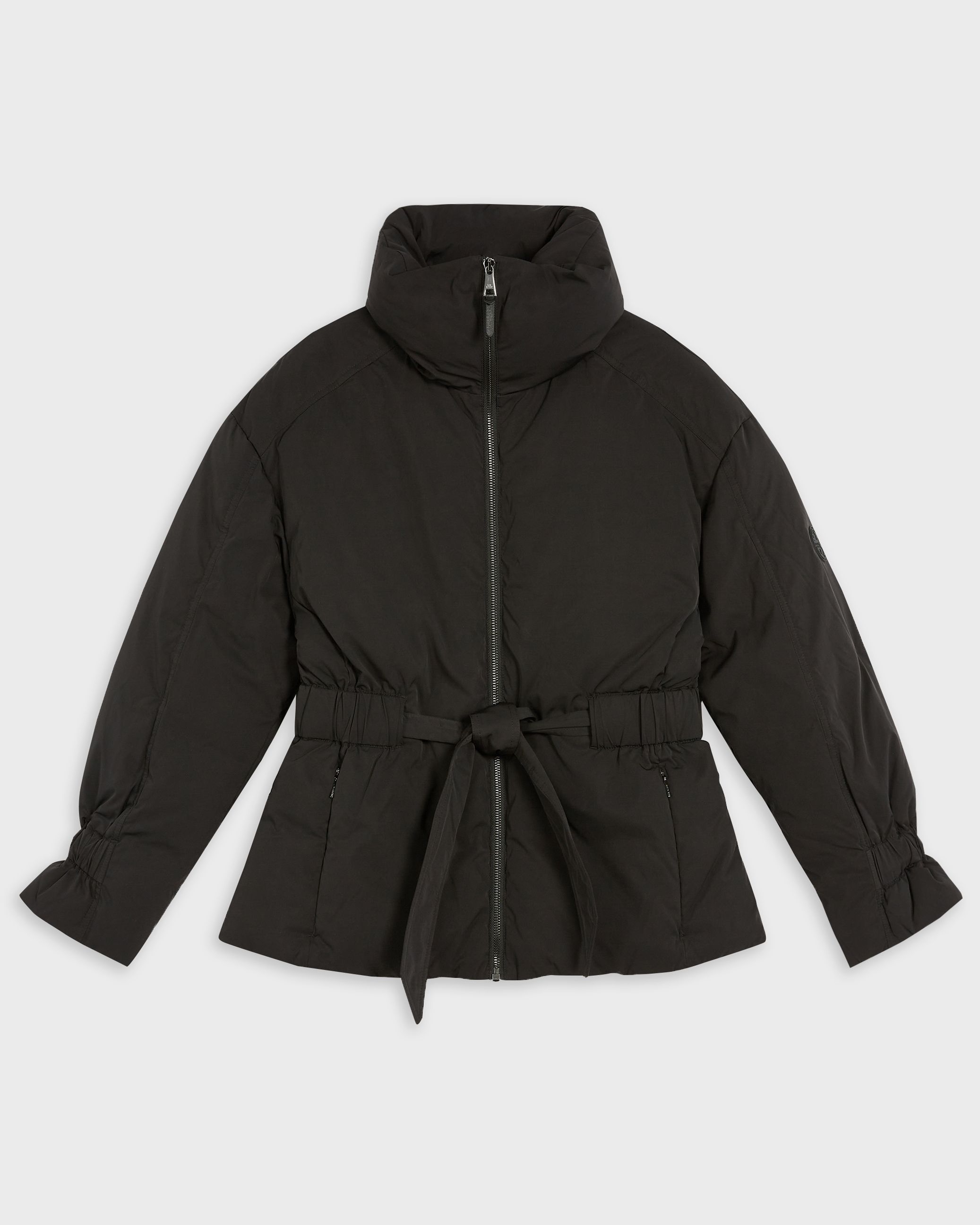 Ted Baker Alexiii Belted Puffer Jacket, Black