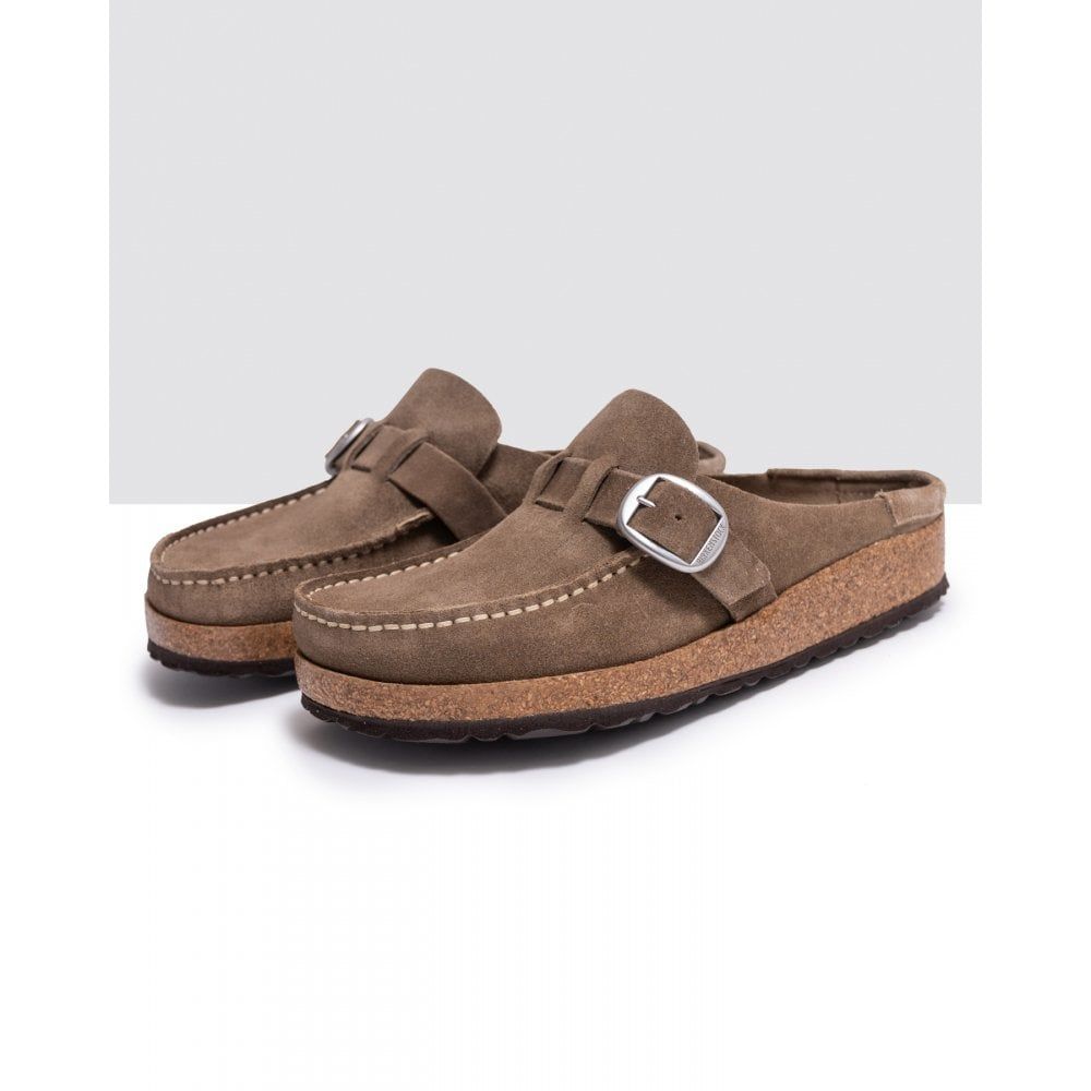 Birkenstock Buckley Suede Womens Moccasin clogs