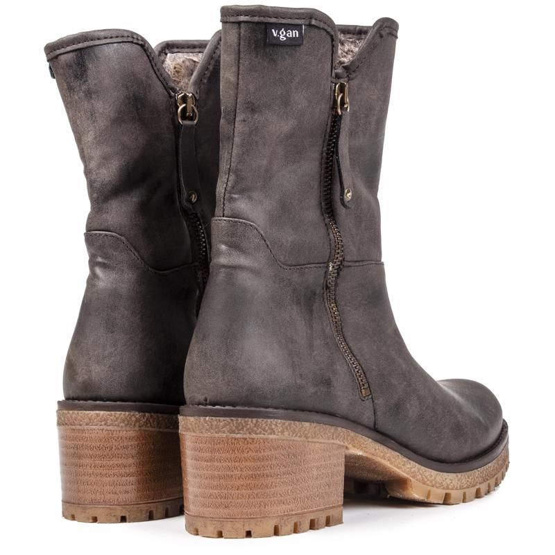 V.gan Vegan Yarrow Inside Zip Boots