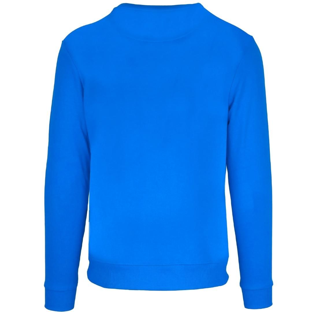 Aquascutum Bold London Logo Blue Sweatshirt