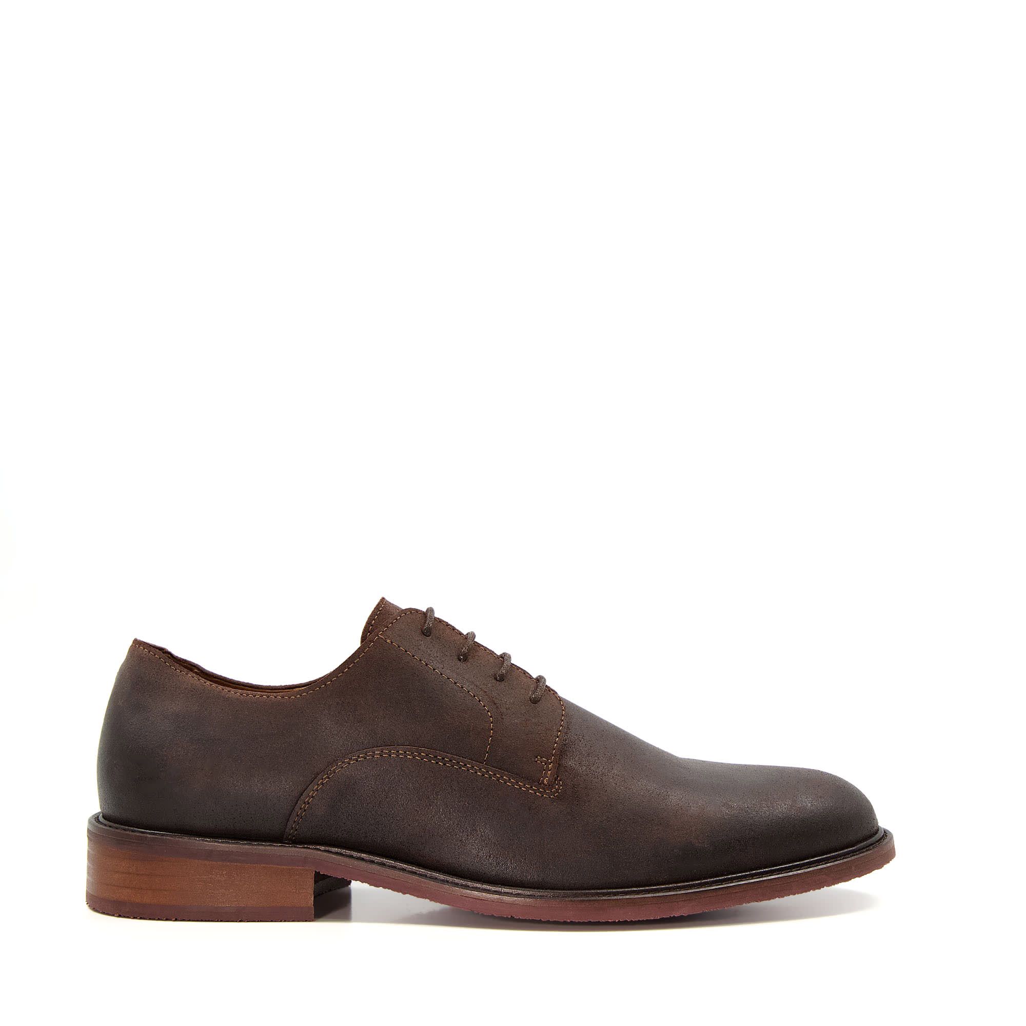 Dune Mens BLAZZERS Leather Lace-Up Gibson Shoes