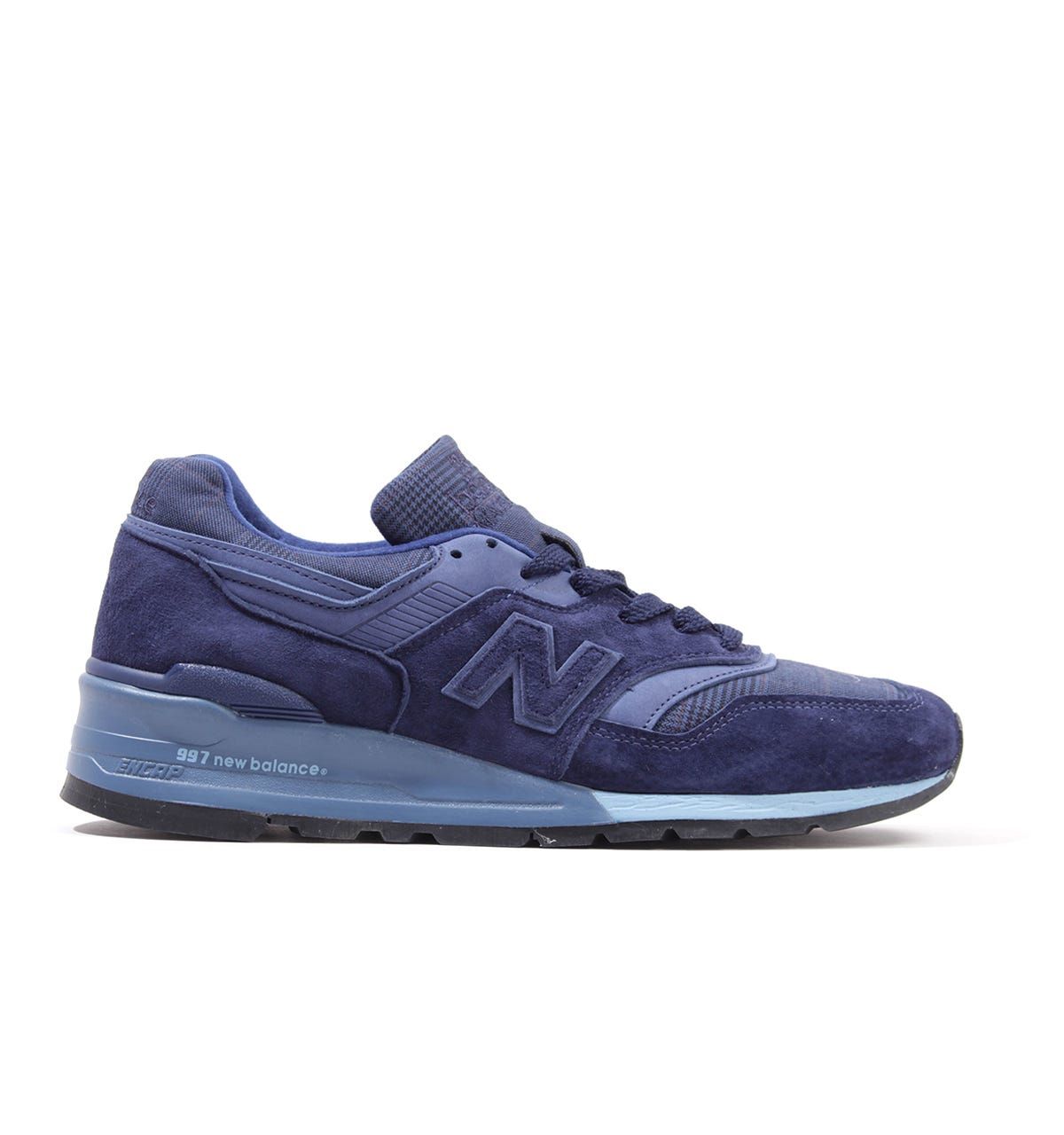 New Balance 997 Made in the USA Suede Trainers - Blue