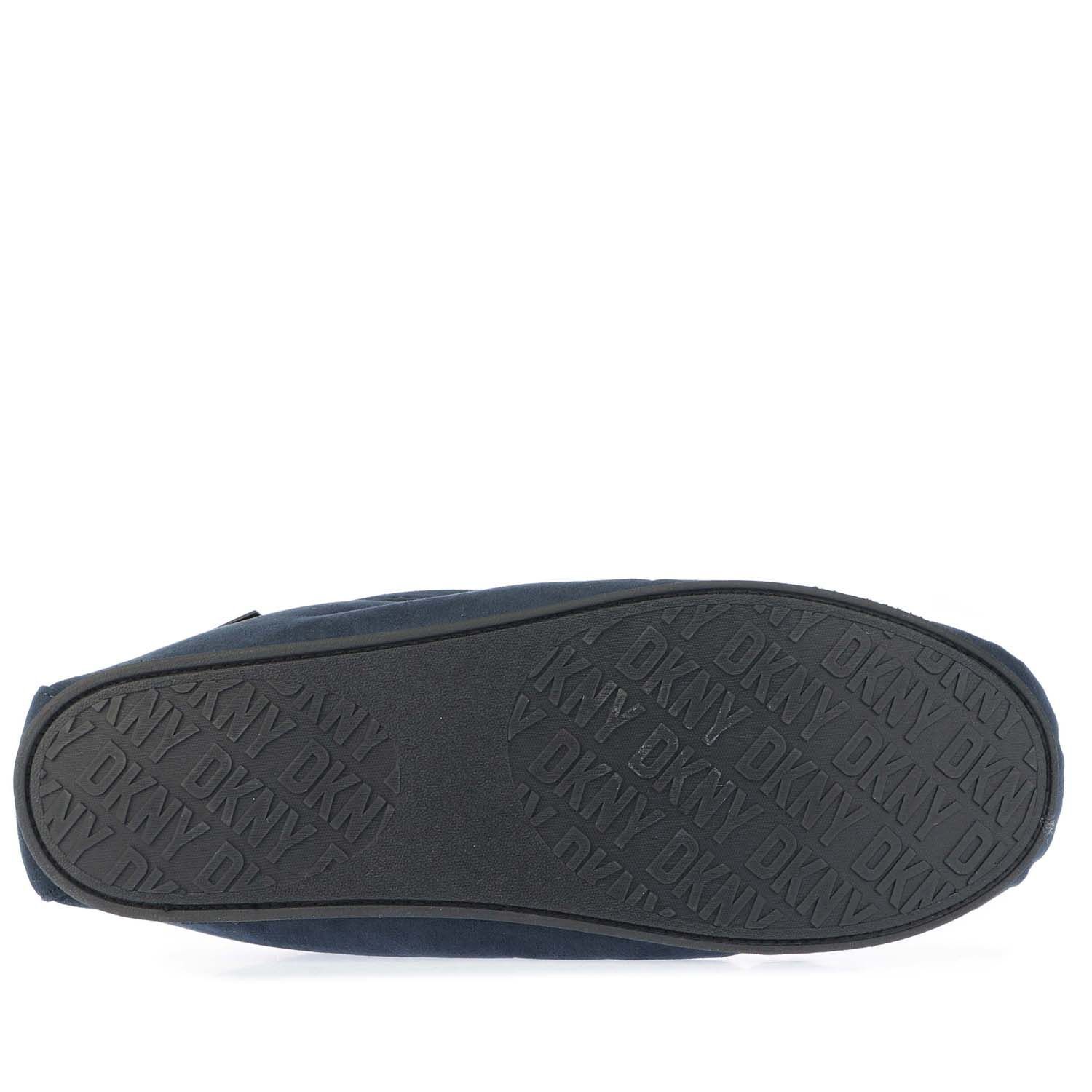 Men's DKNY Moccasin Slipper in Navy
