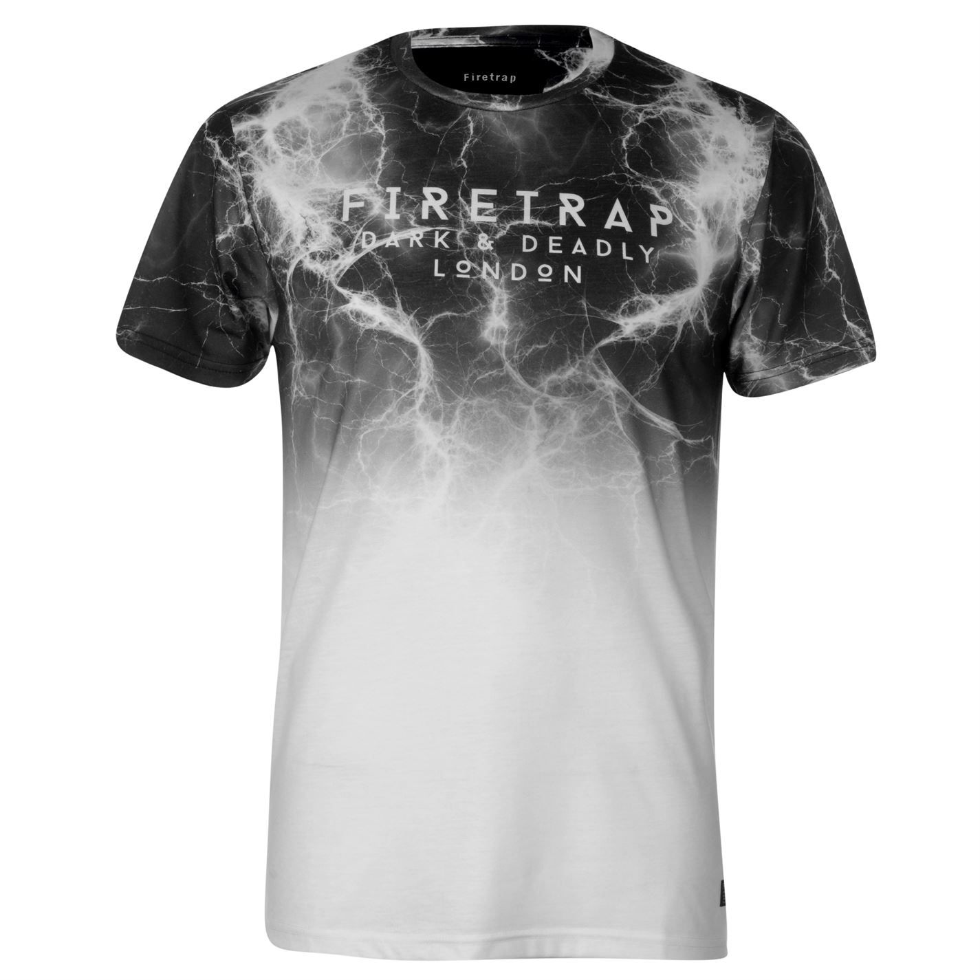 Firetrap Mens Blackseal Sub T Shirt