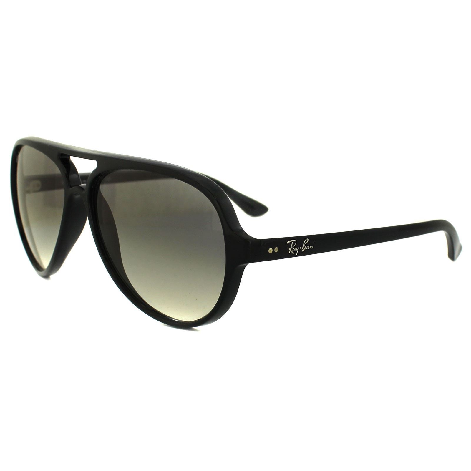 Ray-Ban Sunglasses Cats 5000 4125 601/32 Black Grey Gradient
