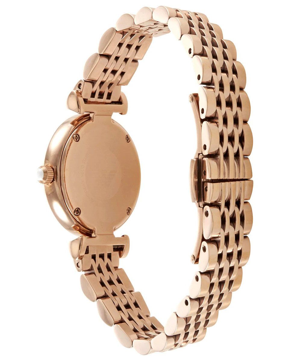 Emporio Armani Gianni T-bar Women's Rose Gold Watch AR11316