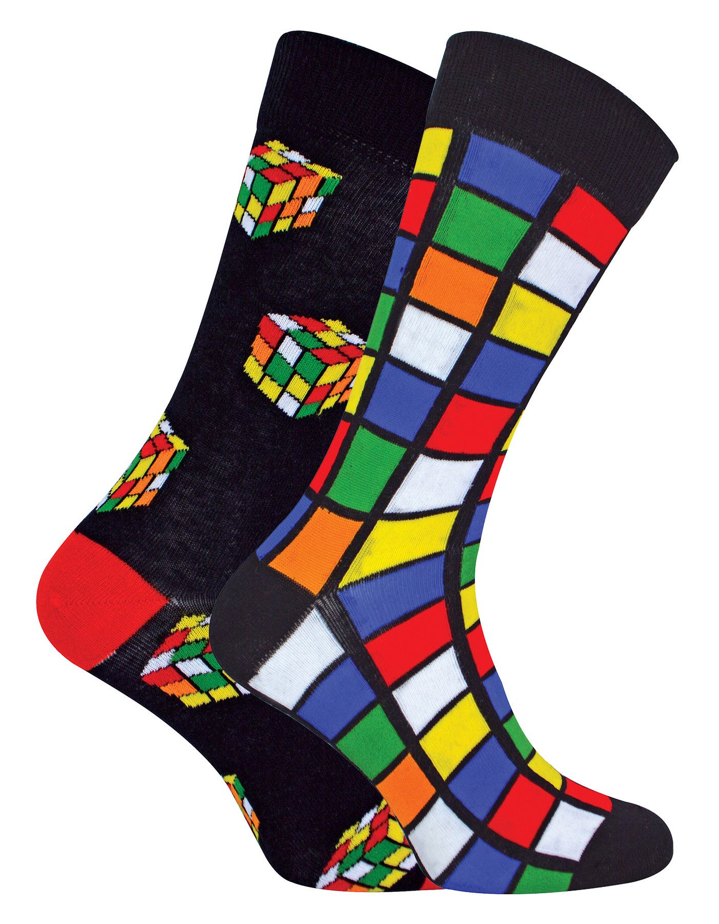 Urban Eccentric - Novelty Quality & Comfy Rubiks Cube Socks in a Gift ...