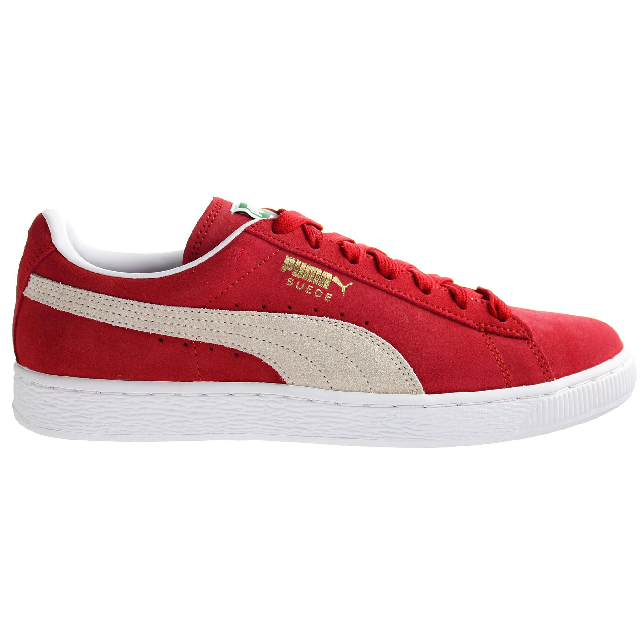 PUMA Classic + Red Mens Trainers