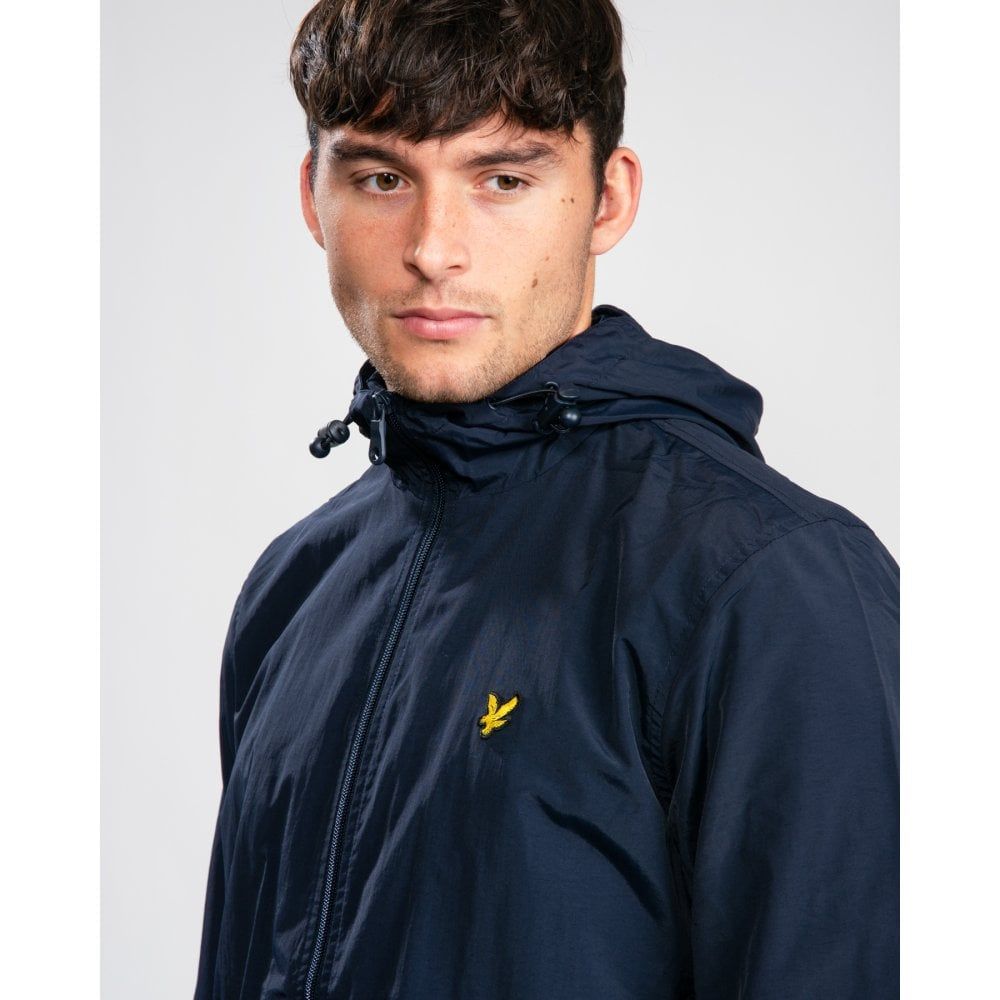 Lyle & Scott Mens Zip Through Hooded Jacket